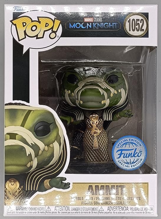 Funko Pop! Marvel: Moon Knight Series: Ammit The Devourer of Souls ...