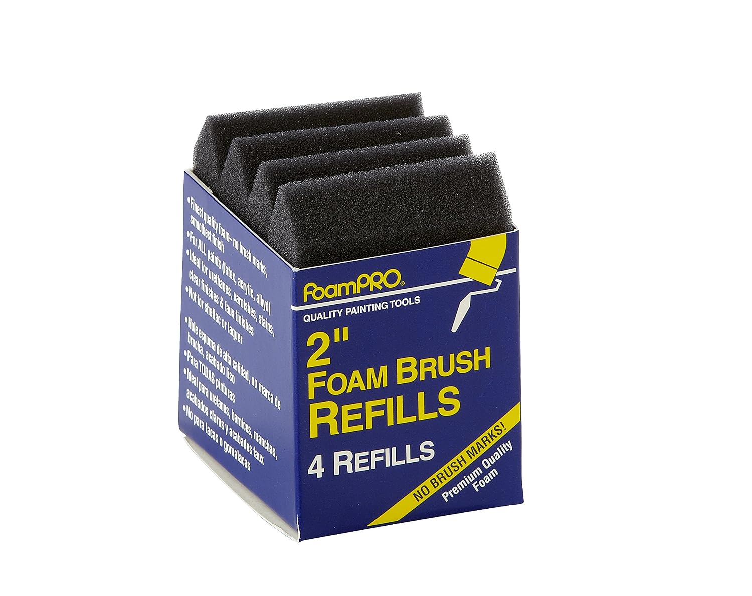 FoamPRO 672-04 Foam Brush Refills (4 Pack), 2" : Amazon.in: Home ...