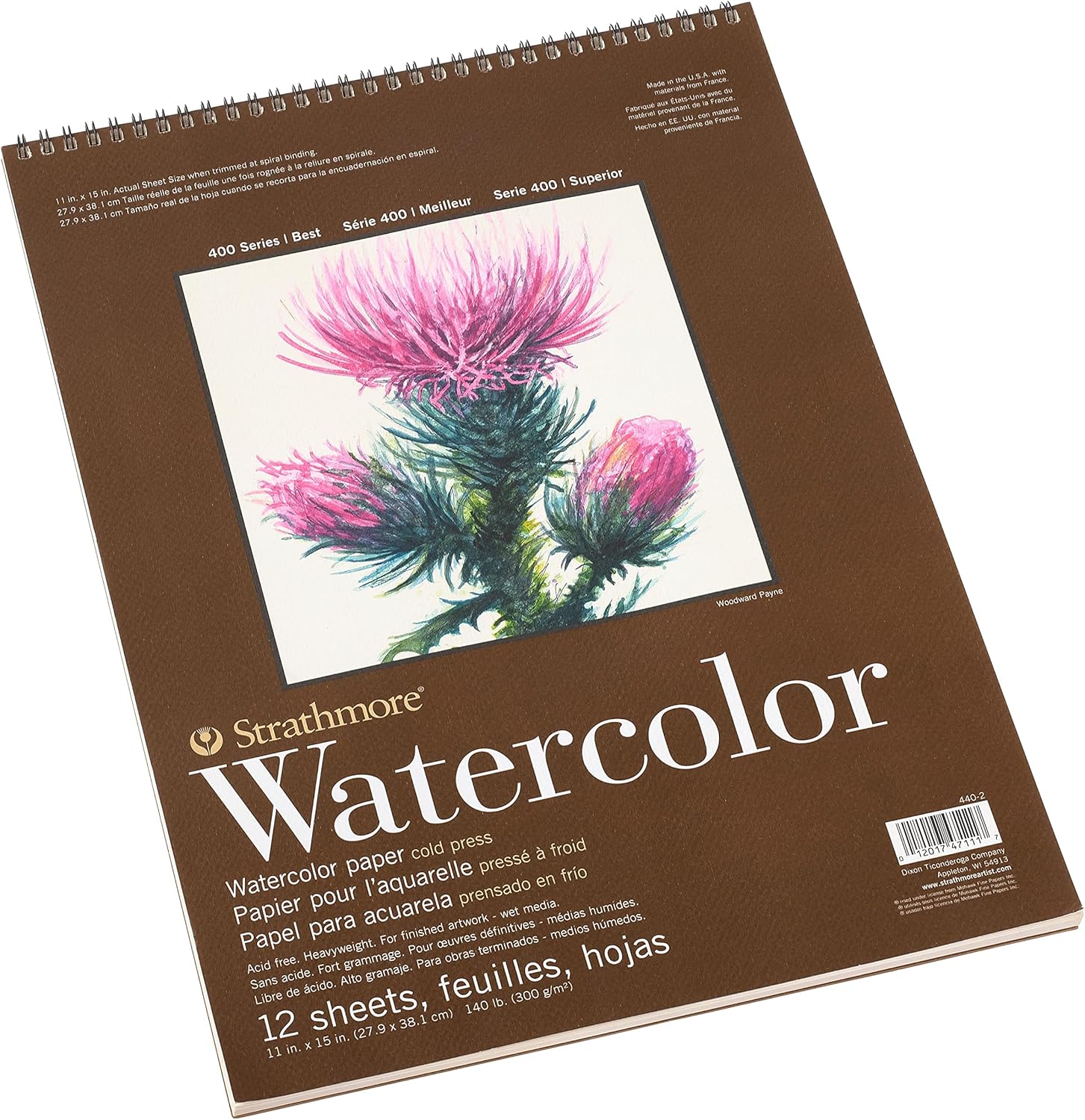 Amazon.com: 12 Pack: Strathmore® 400 Series Watercolor Pad