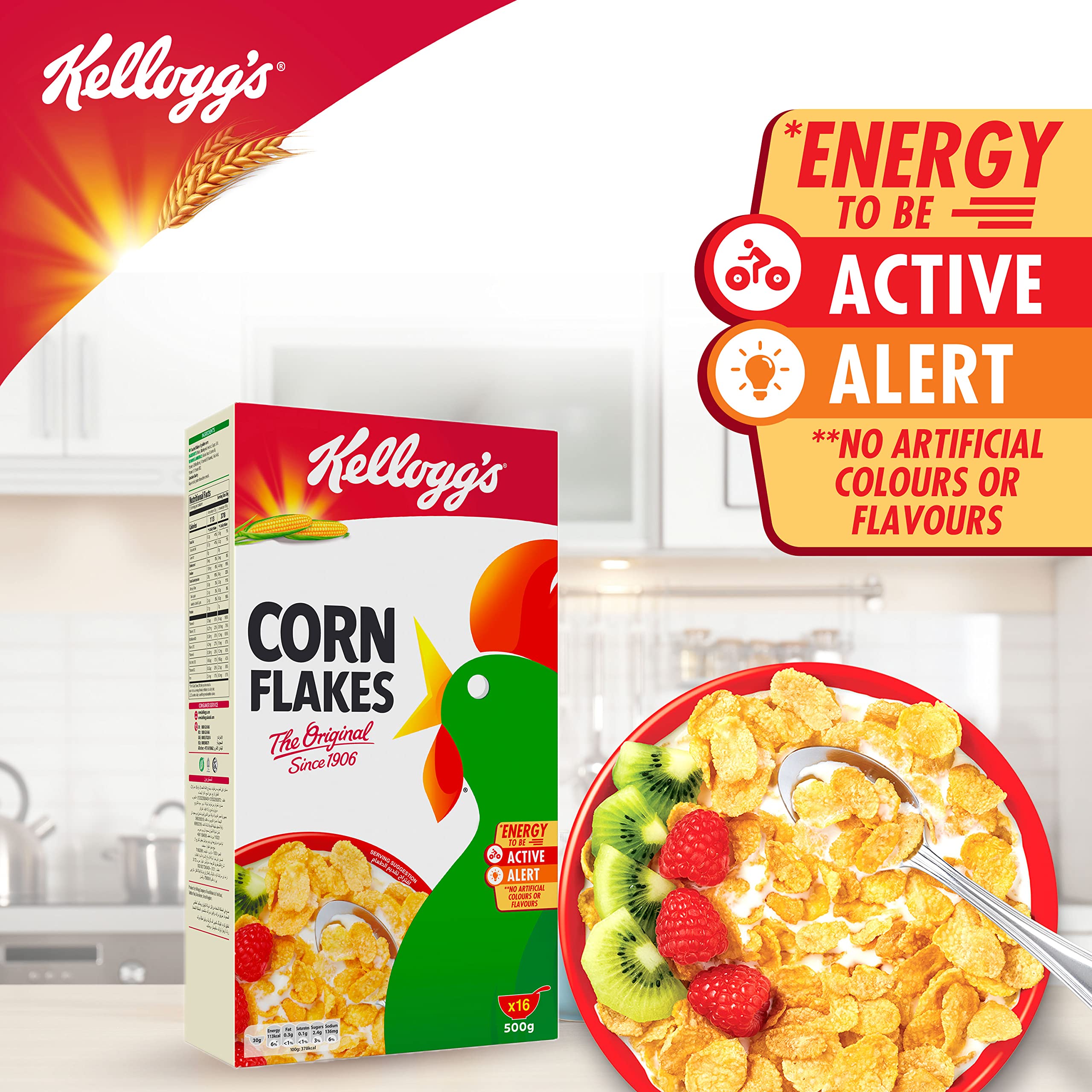 Kelloggs Corn Flakes Flavours Frosted Flakes® Cereal | Kellogg's