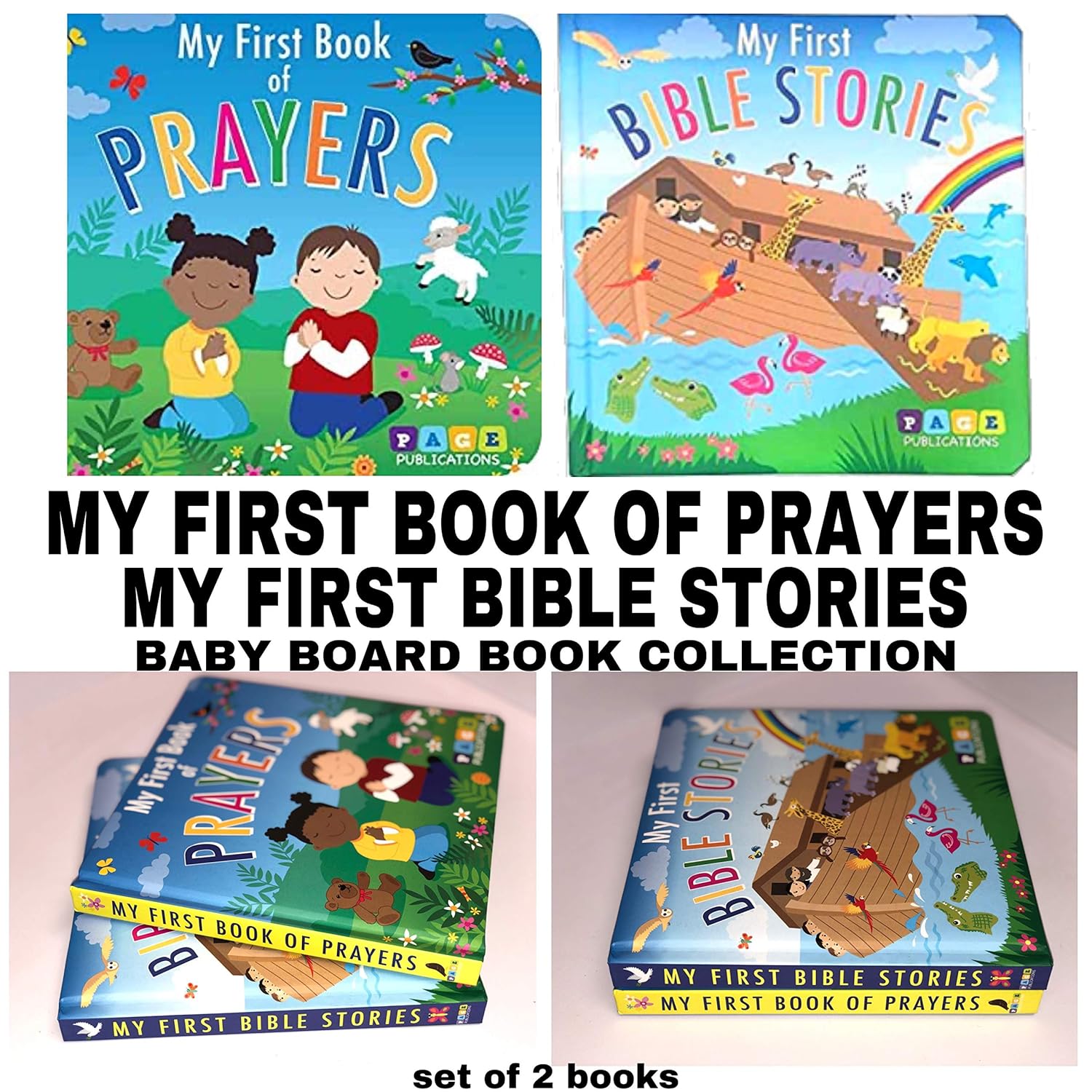 My First Book of Prayers and My First Bible Stories - Kids Books ...