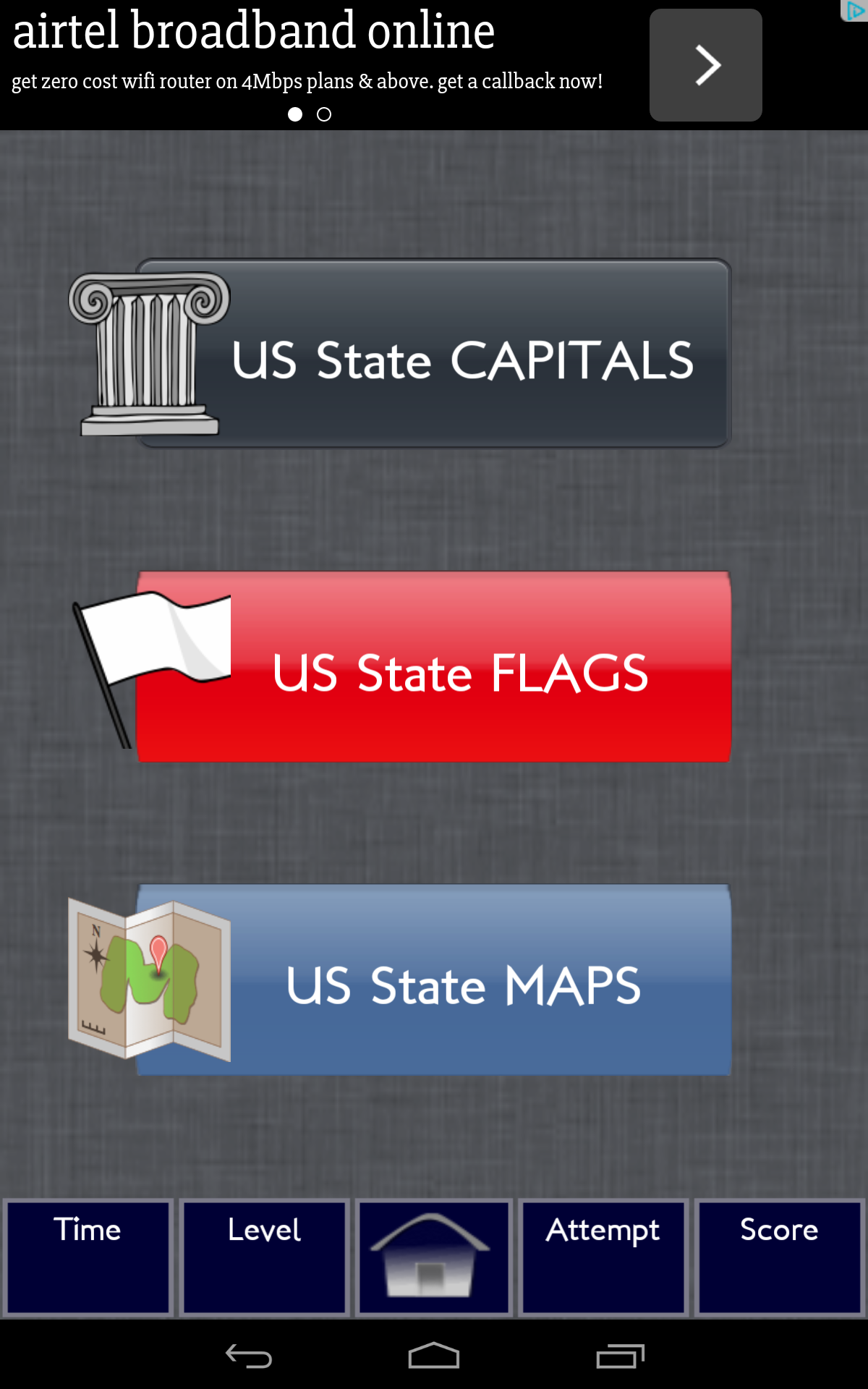 USA States Geography Memory Free - App on Amazon Appstore