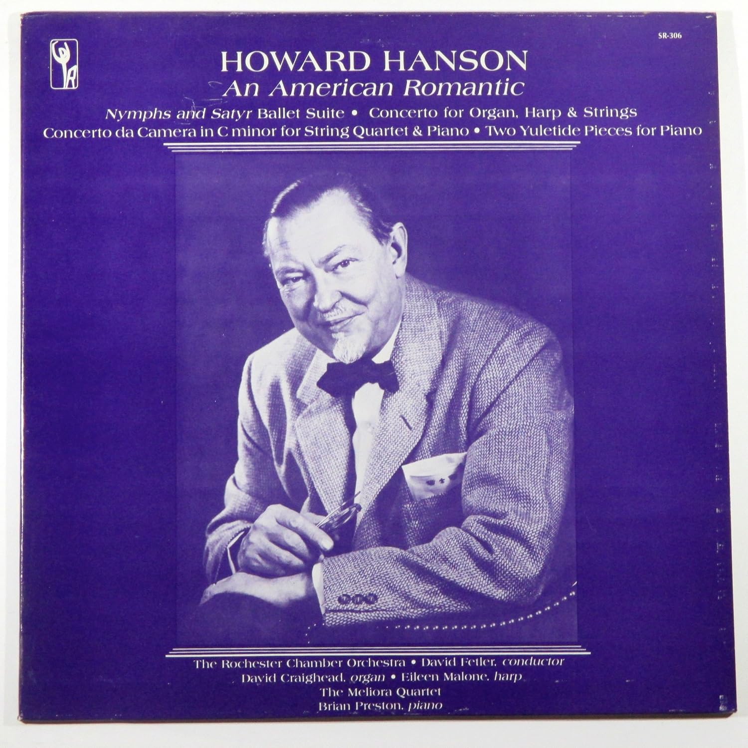 Howard Hanson an American Romantic the Rochester Chamber Orchestra ...