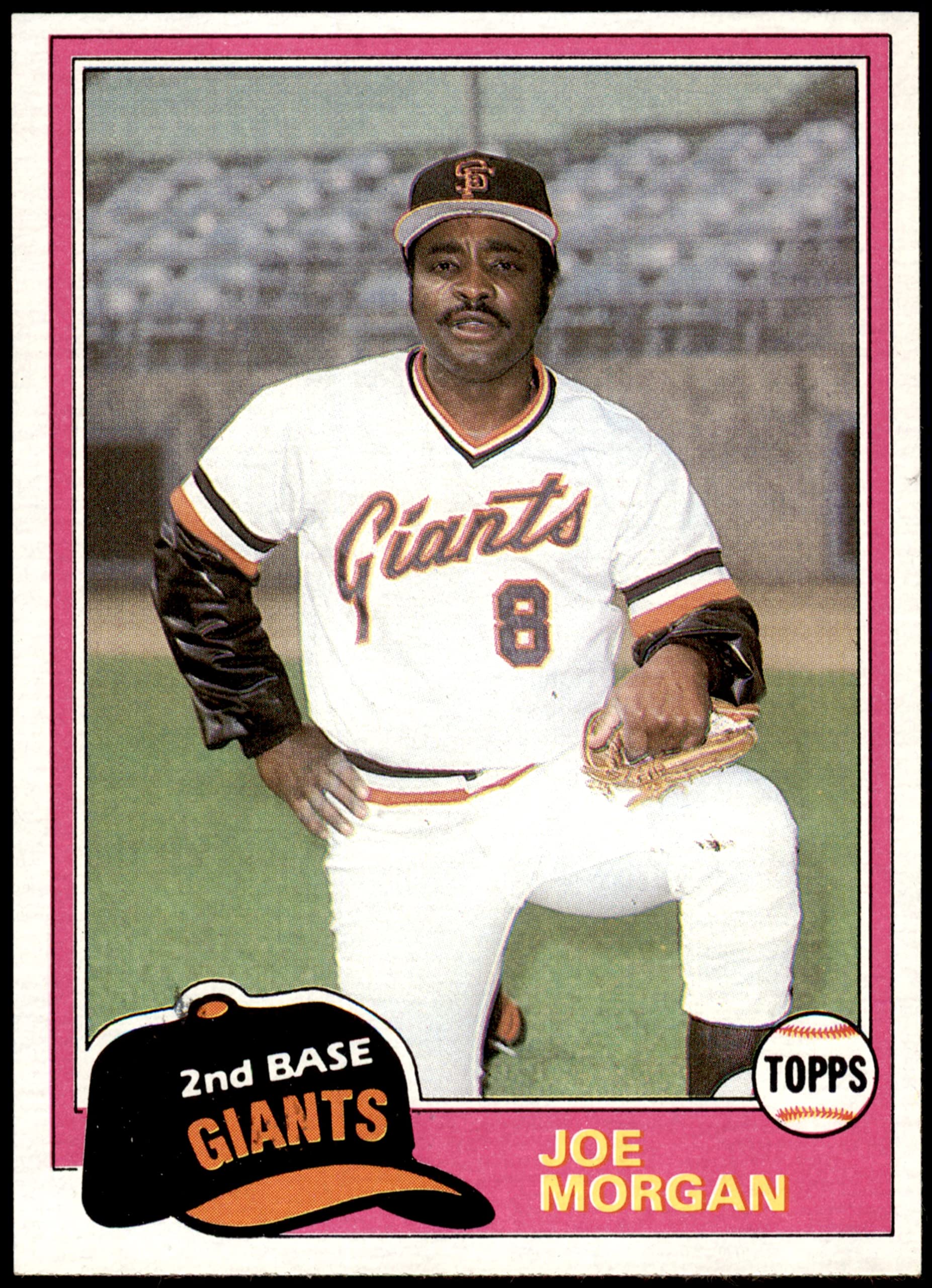 Joe Morgan Baseball Card