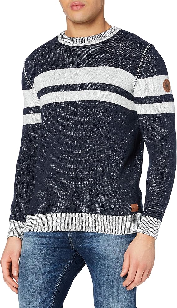 TOM TAILOR Men's Mottled Knitted Jumper : Amazon.co.uk: Fashion