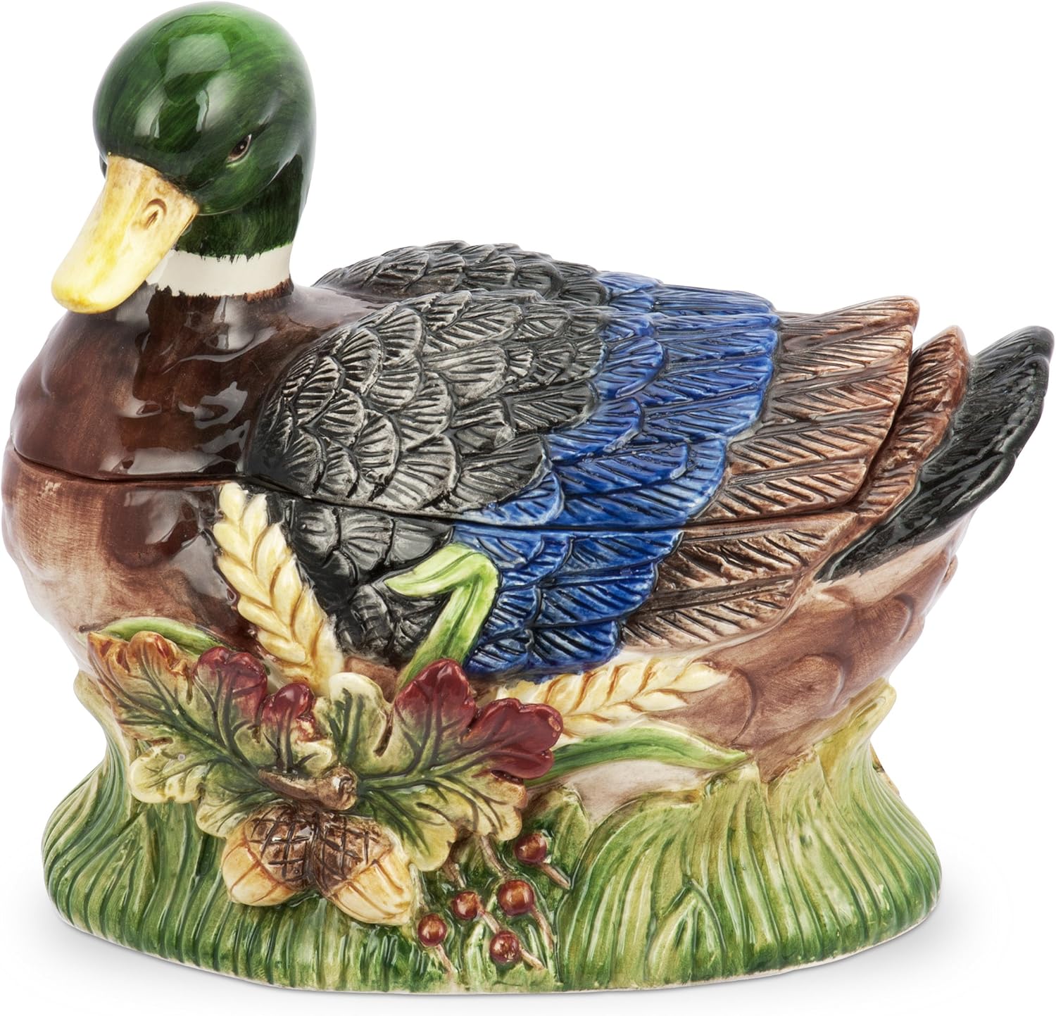 Amazon.com | Spode Harvest Duck Covered Candy Box: Candy Dishes: Candy ...