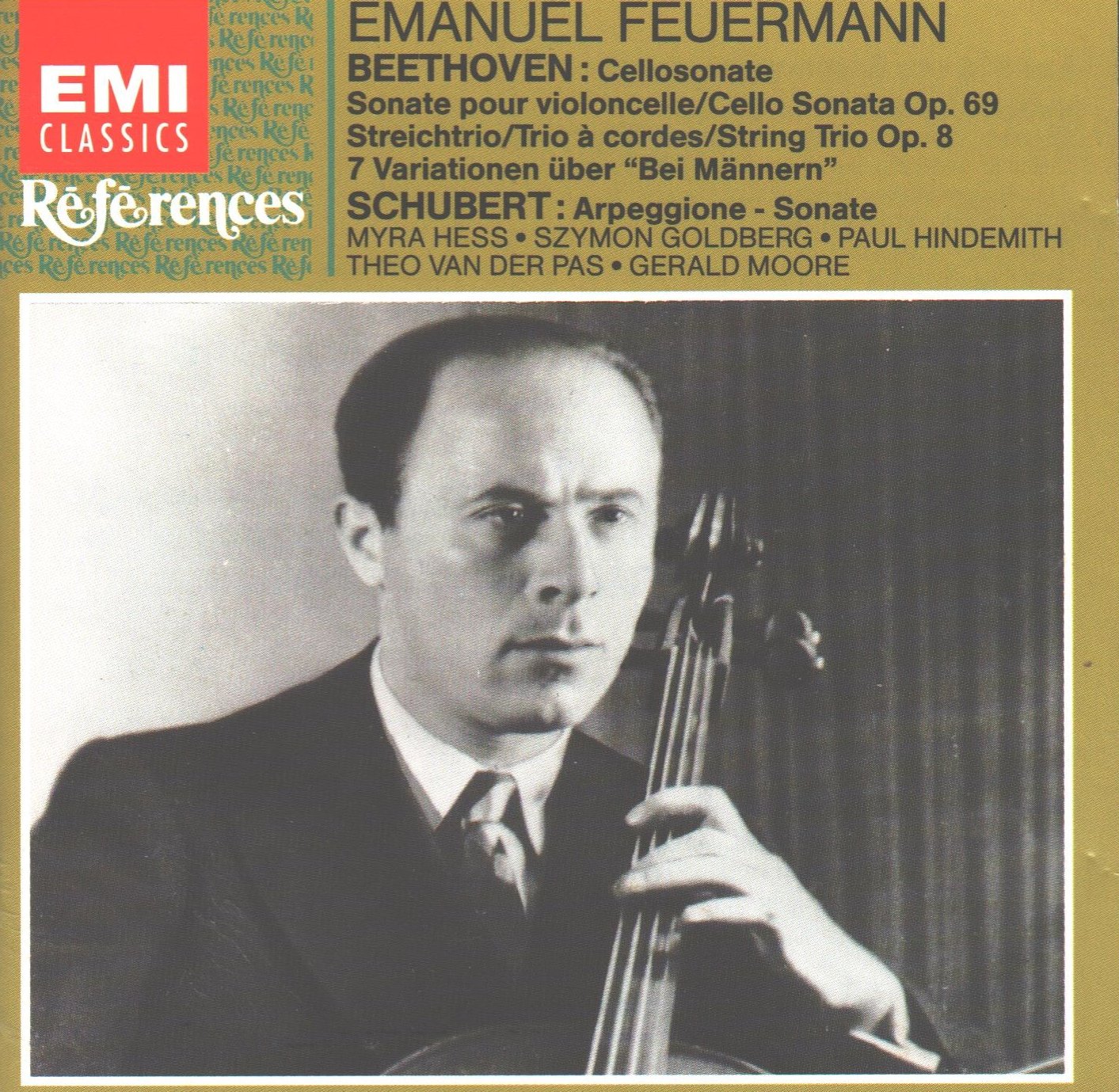 Ludwig Van Beethoven, Franz Schubert, Emanuel Feuermann - Emanuel Feuermann: Cello Sonatas ...