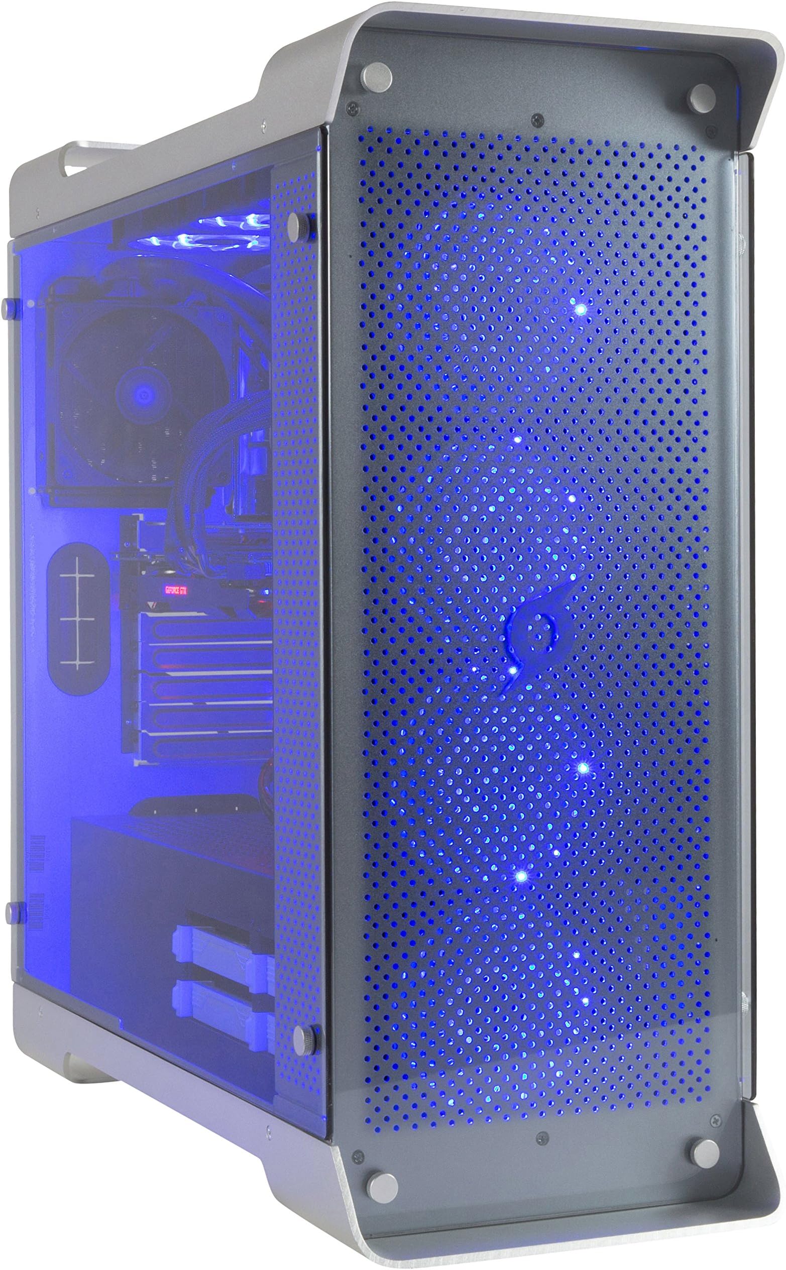 StormForce Tabular Gaming PC - (Silver) (Intel Core i7-7700K Processor ...