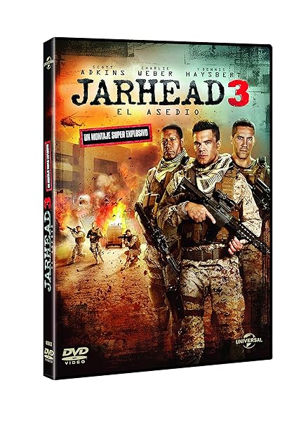 Jarhead 3: El Asedio [DVD]: Amazon.es: Charlie Webber, Scott Adkins ...