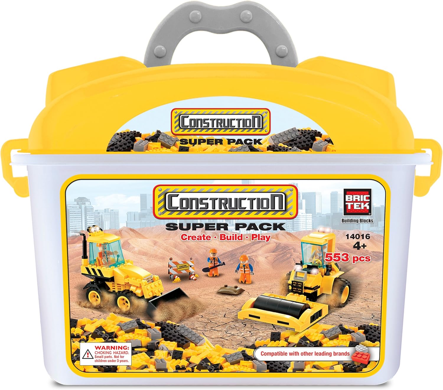 Amazon.com: Brictek - Construction Super Pack : Toys & Games