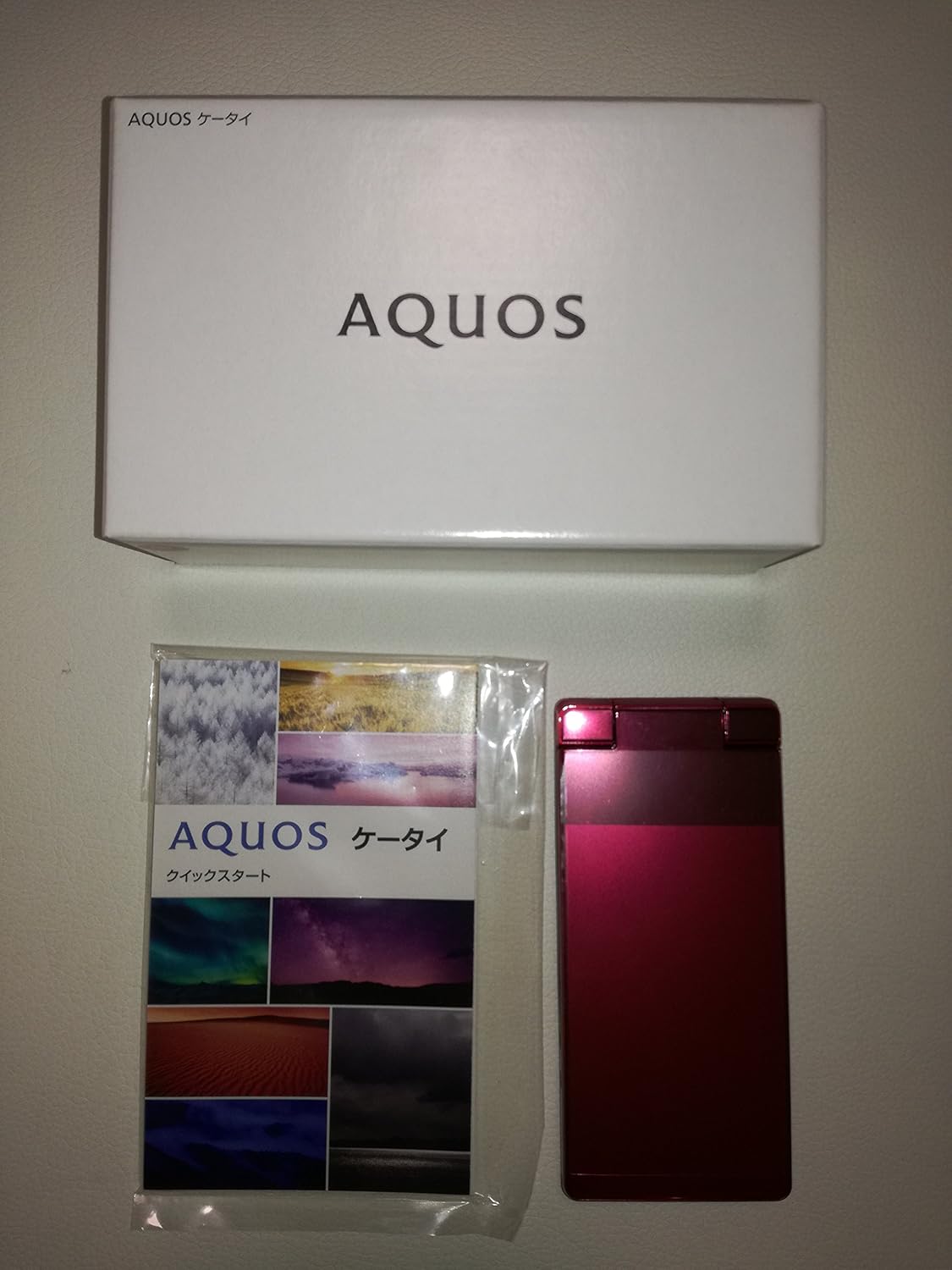 Amazon | SHARP AQUOSケータイ 501SH レッド | Sharp | 携帯電話本体