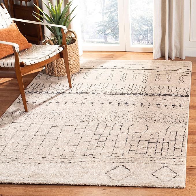 Amazon.com: SAFAVIEH Tunisia Collection Accent Rug - 3' x 5', Beige ...