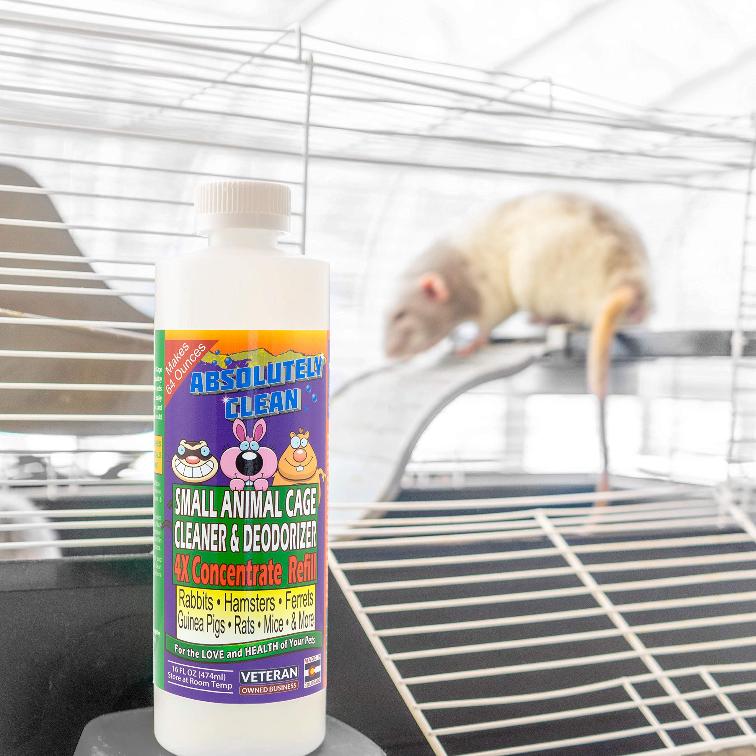 Snapklik.com : Amazing Small Animal Cage Cleaner - Just Spray/Wipe ...
