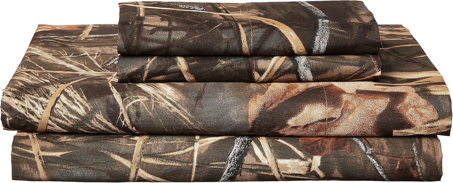 Realtree MAX 4 Sheet Set, Queen, 4 Piece : Everything Else