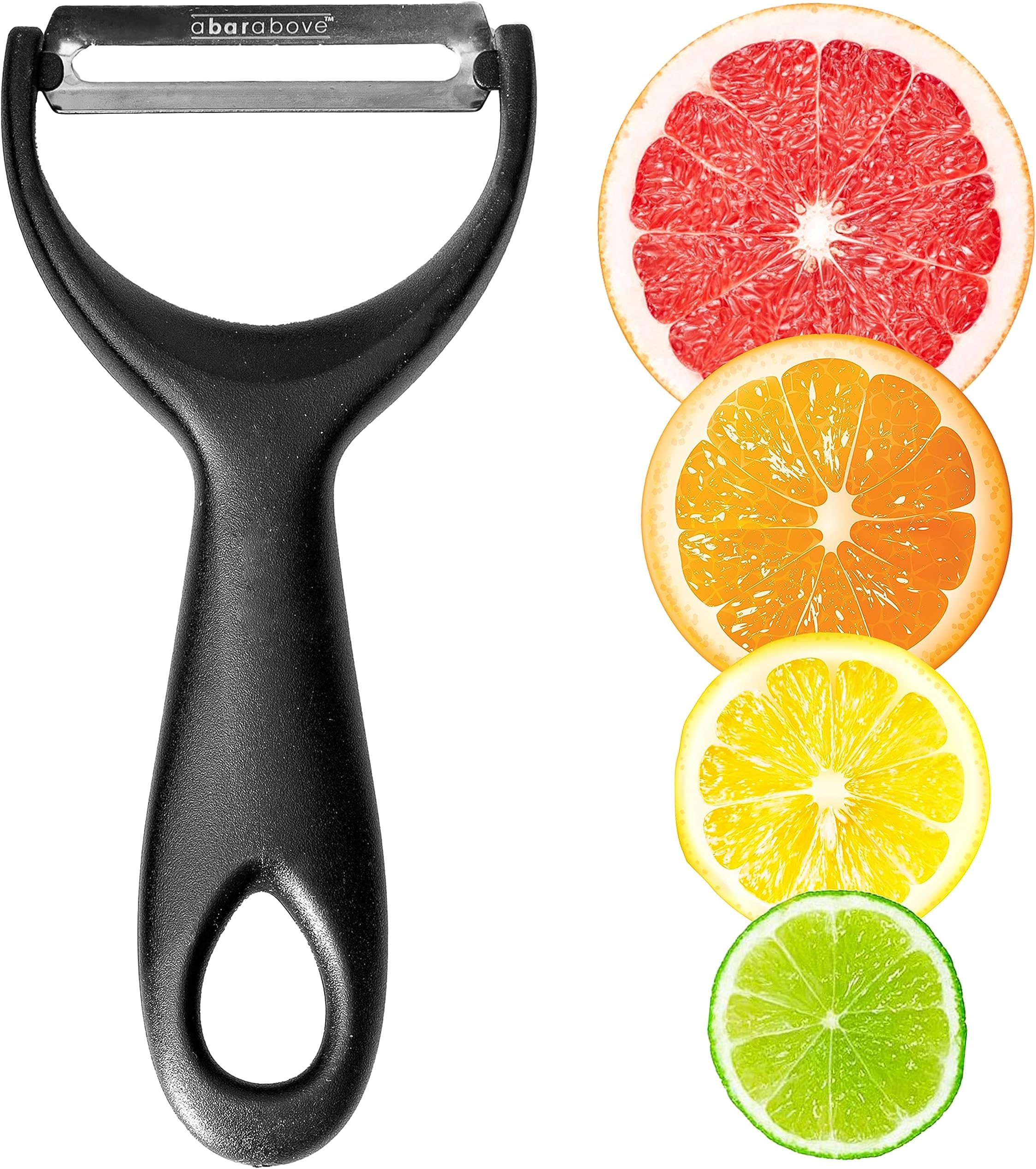 Amazon.com: Livtor Stainless Steel Lemon Grater Zester, Orange Citrus ...
