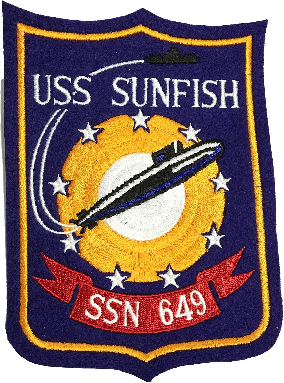 Amazon.com: USS Sunfish SSN-649 Patch : Clothing, Shoes & Jewelry