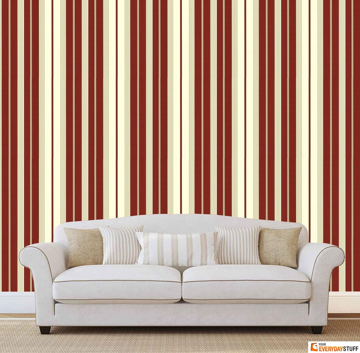 Amazon.com: P+S International 05639-20 - Finesse Stripe - Red