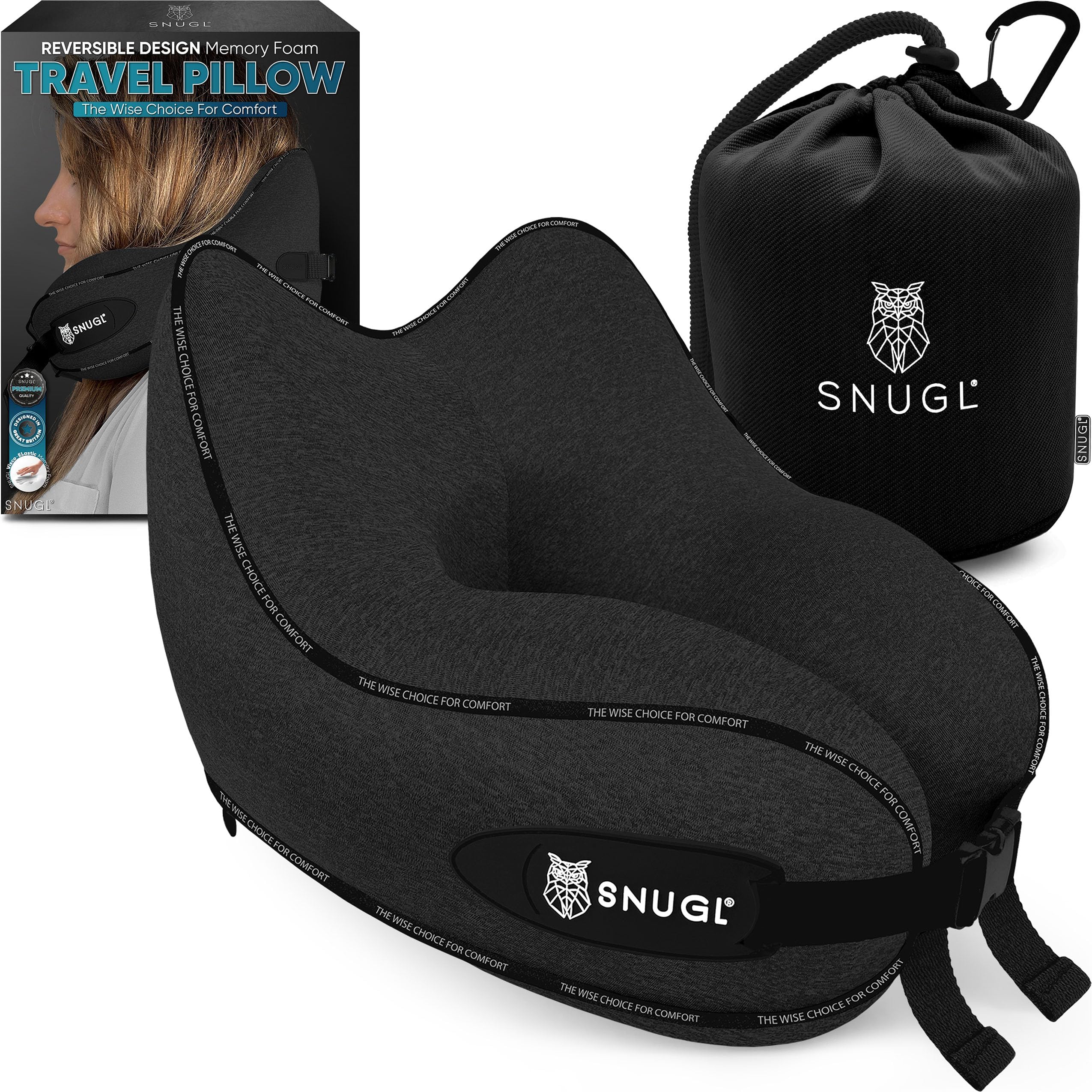 Amazon.com: Cushion Lab Extra Support Travel Pillow, Award-Winning ...