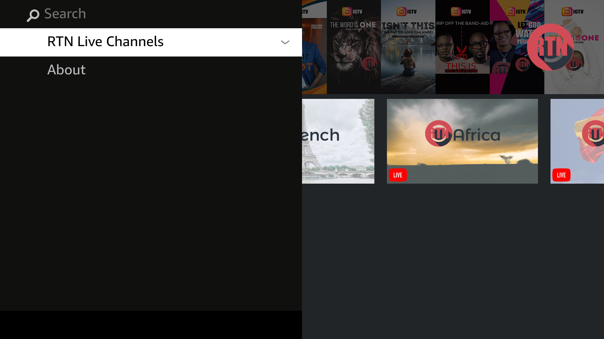 Reveal TV Network (RTN) - App on Amazon Appstore