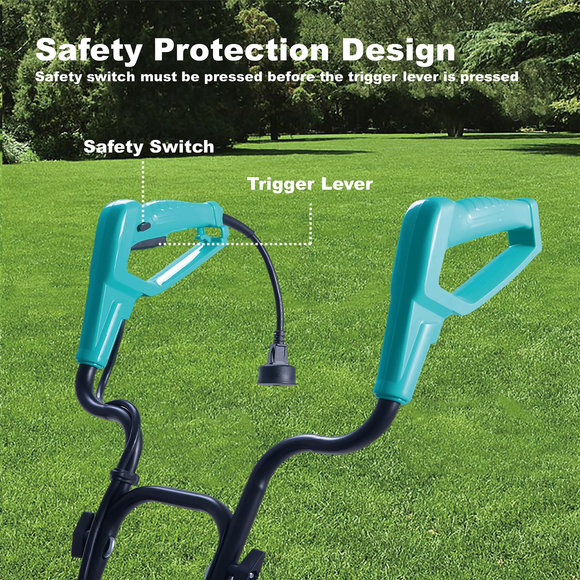 Snapklik.com : Tiller 135AMP Rototiller For Garden Corded Electric ...