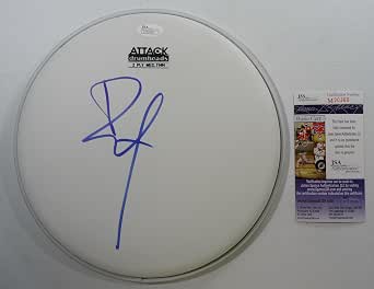 Signed Black Sabbath Bill Ward Autographed Drumhead W/pic Certified Jsa ...