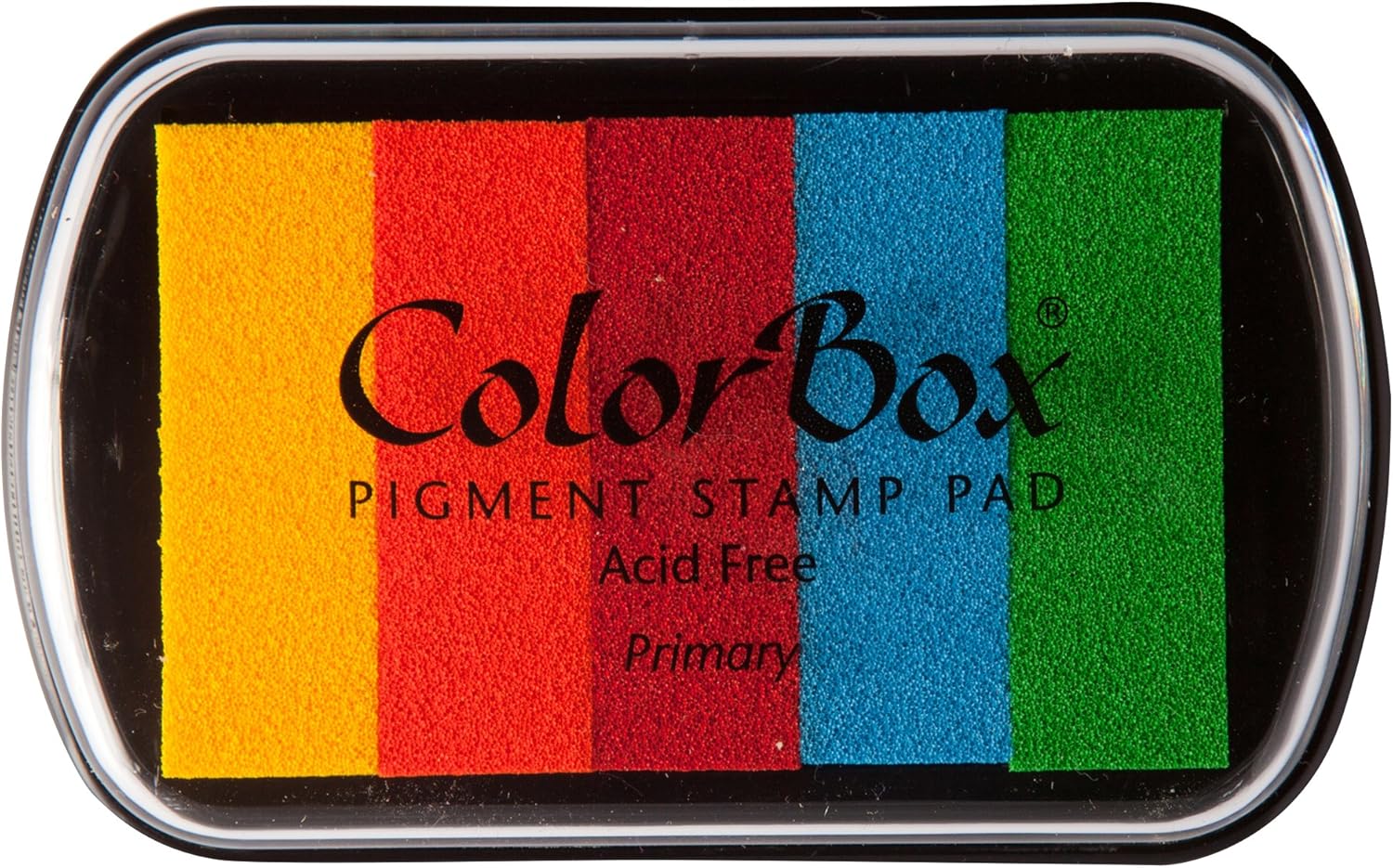 Amazon.com: ColorBox Classic Pigment Multi-color Inkpads, Primary ...