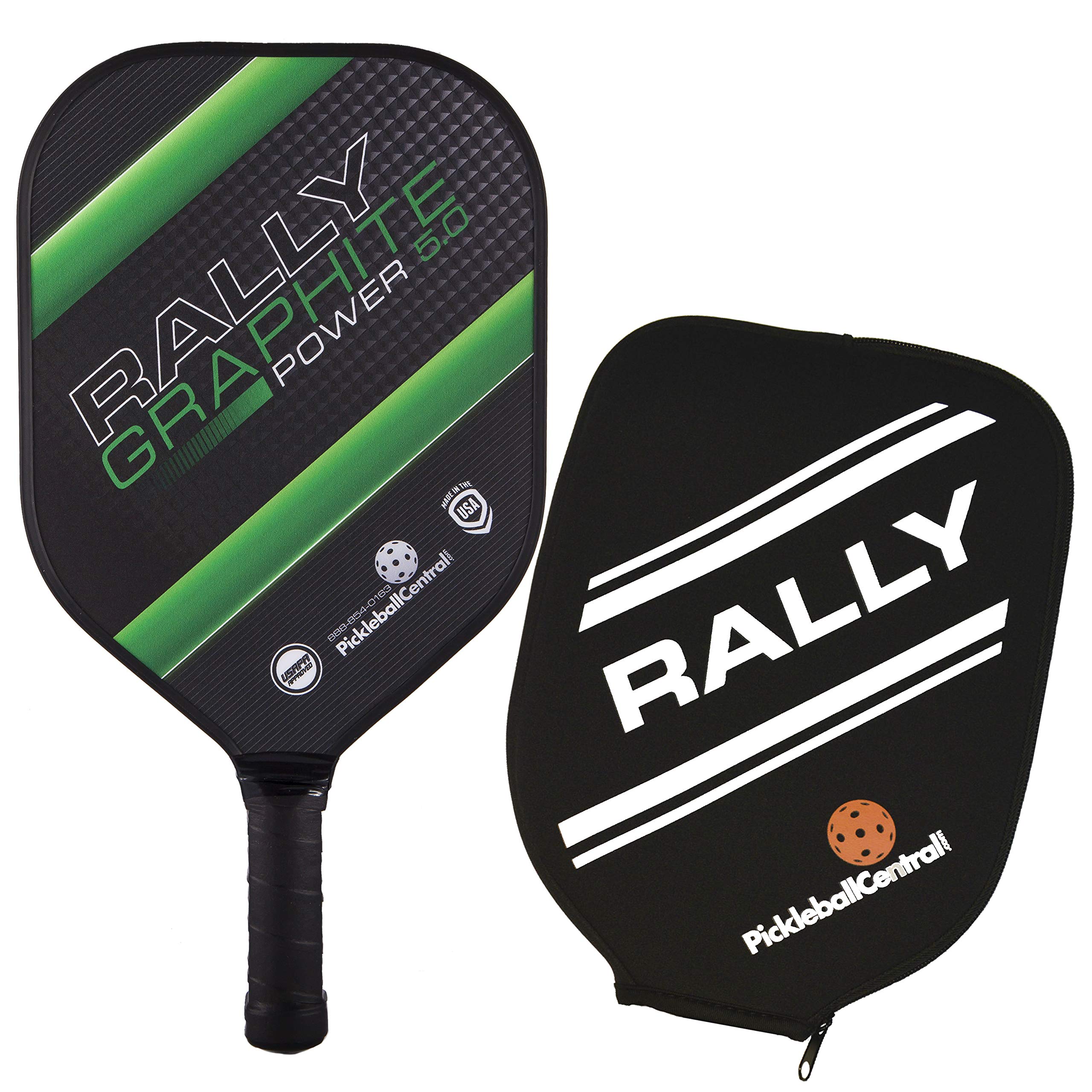 Snapklik.com : Pickleball Paddle - Rally Graphite Power 5.0 Honeycomb Core