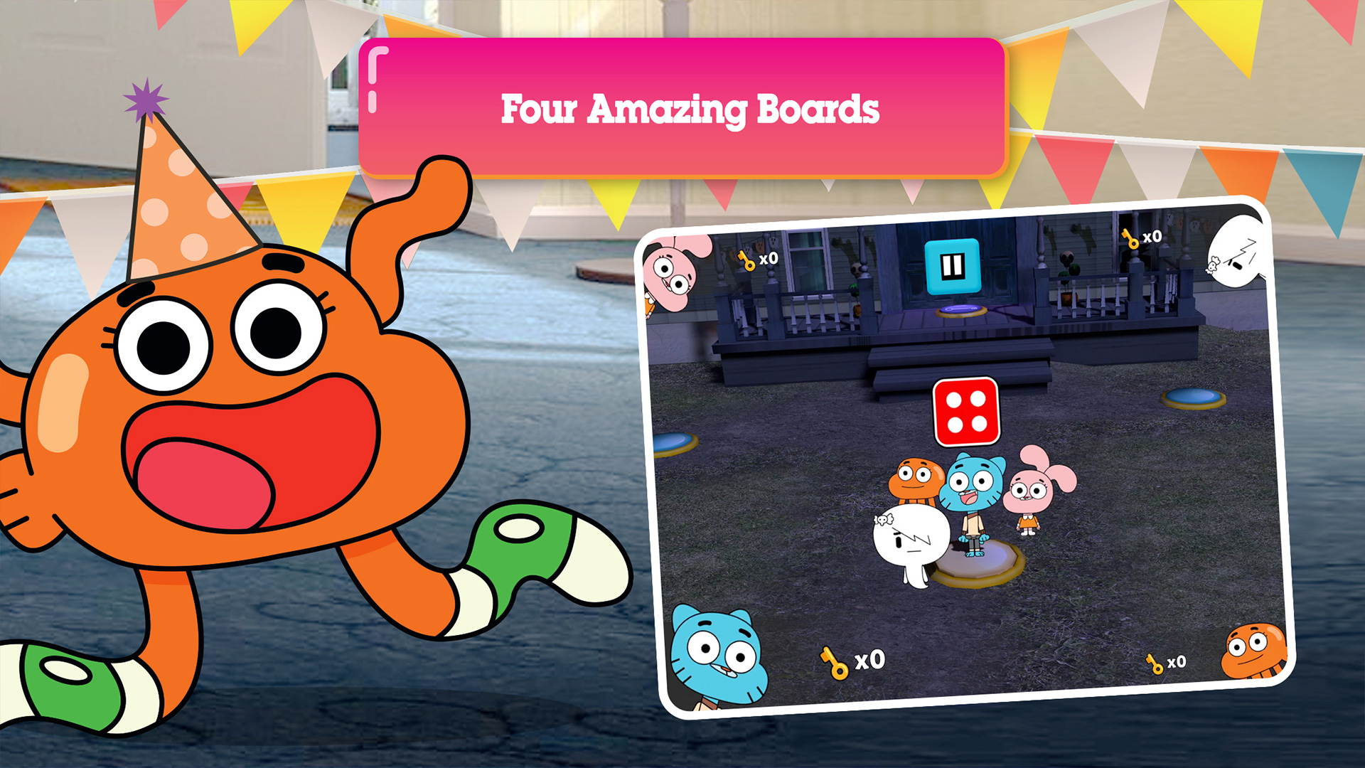 Gumball's Amazing Party Game- Aplicación en Amazon Appstore