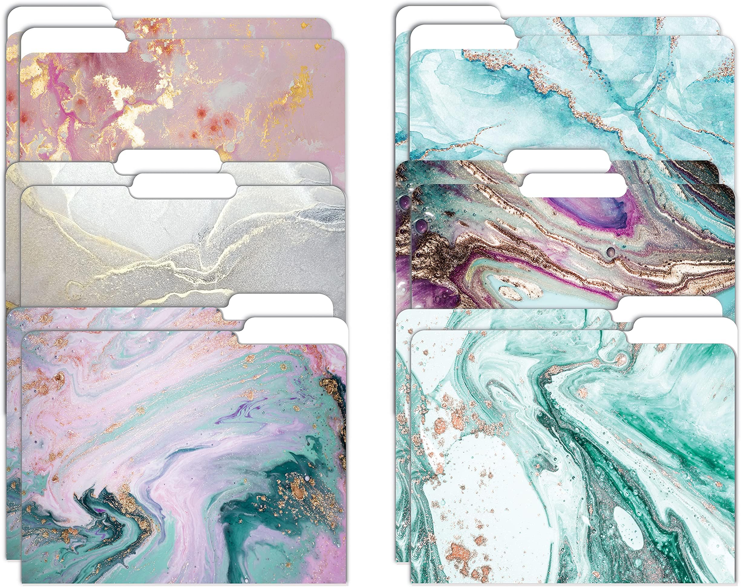 Amazon.com : EOOUT 18 Pack Decorative File Folders Cute File Folders ...