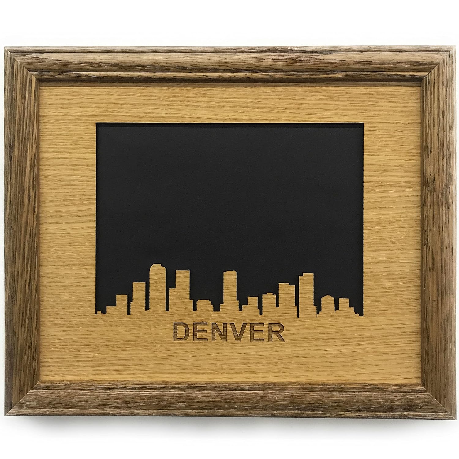 Amazon.com: City Skyline Picture Frame (8x10, Denver) : Home & Kitchen