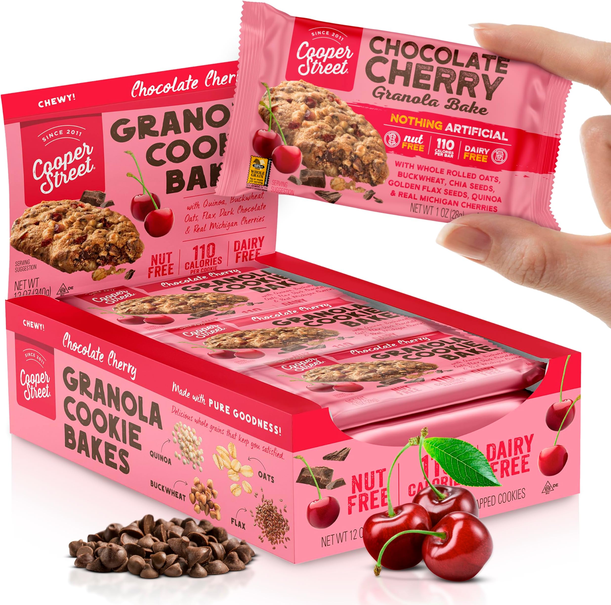 Amazon.com: Cooper Street Granola Bakes - Health Chewy Breakfast ...