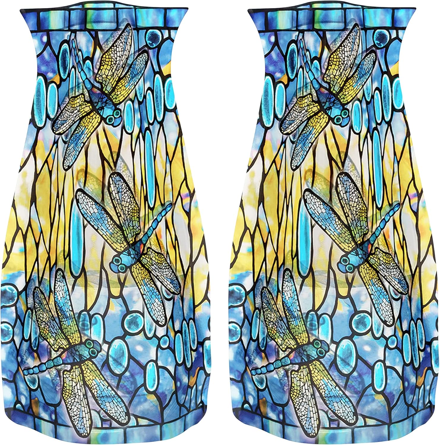 MODGY Expandable Flower Vase, Plastic Decorative Modern Foldable ...