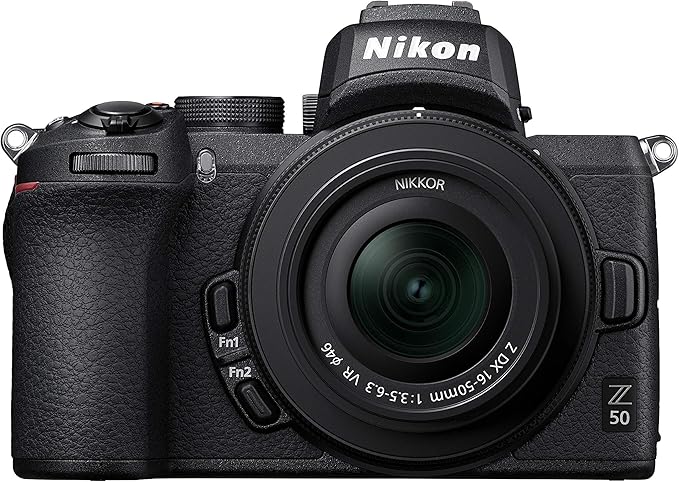 Amazon.com : Nikon Z50 + Z DX 16-50mm Mirrorless Camera Kit (209-point ...