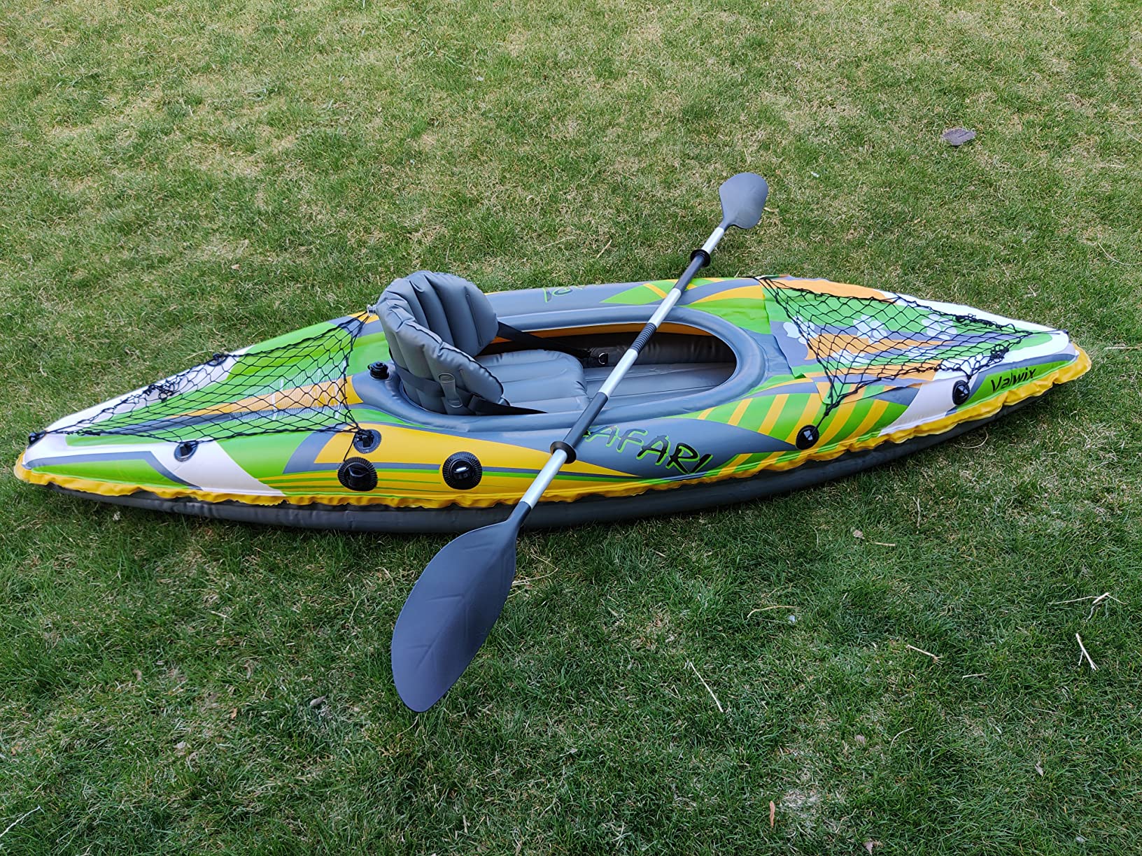 $25/mo - Finance Valwix One Person Inflatable Kayak for Adults with ...