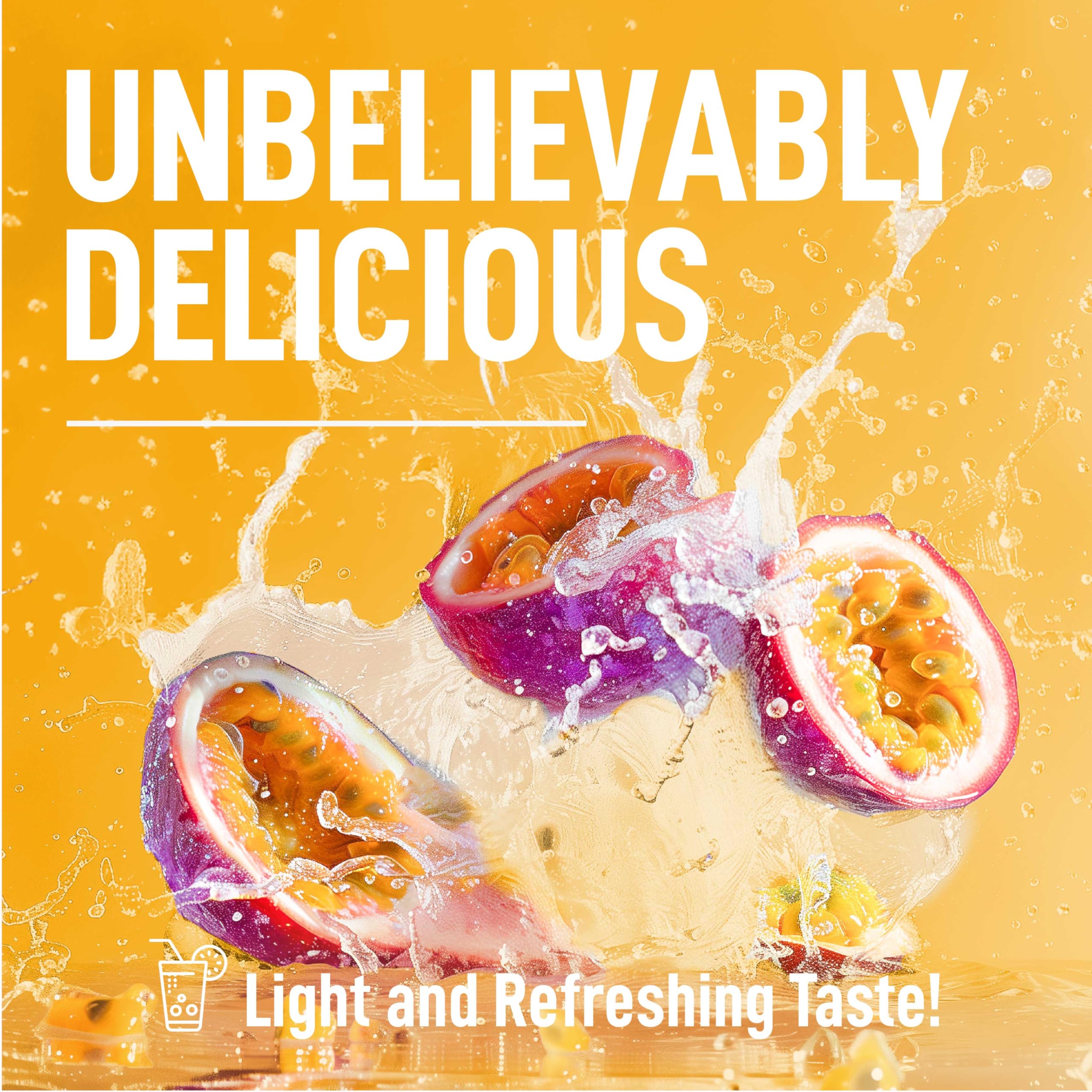 Snapklik.com : Keppi Electrolytes Powder Passionfruit Flavor No Sugar ...