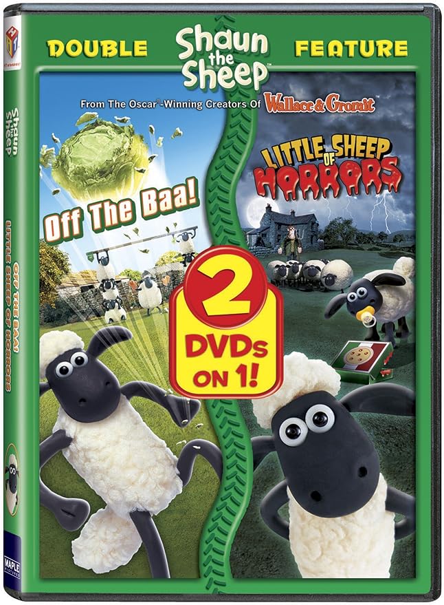 Lionsgate Shaun The Sheep (Double Feature): Off The Baa!/ Little Sheep ...