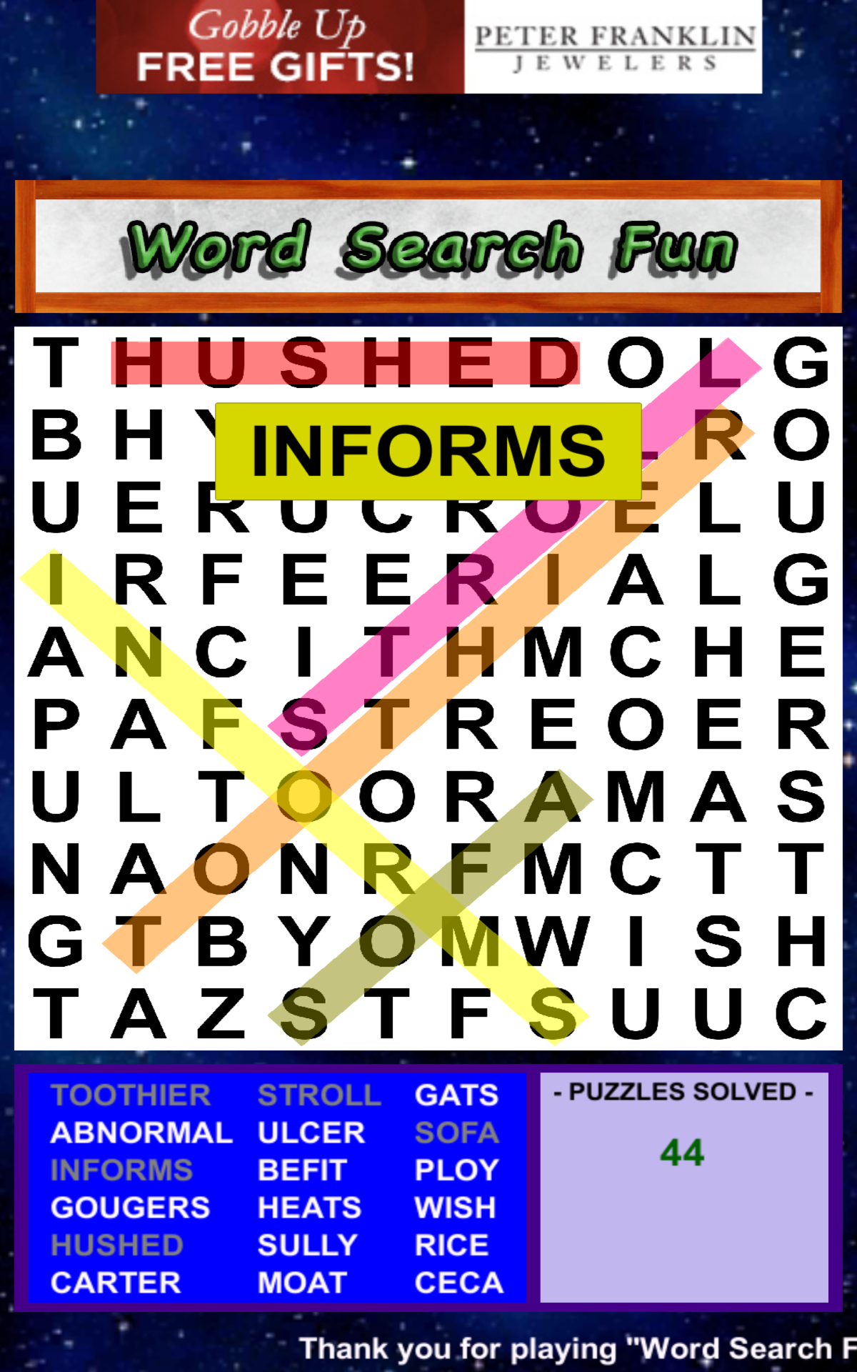 Word Search Fun Word Find Scramble Puzzle - App on Amazon Appstore