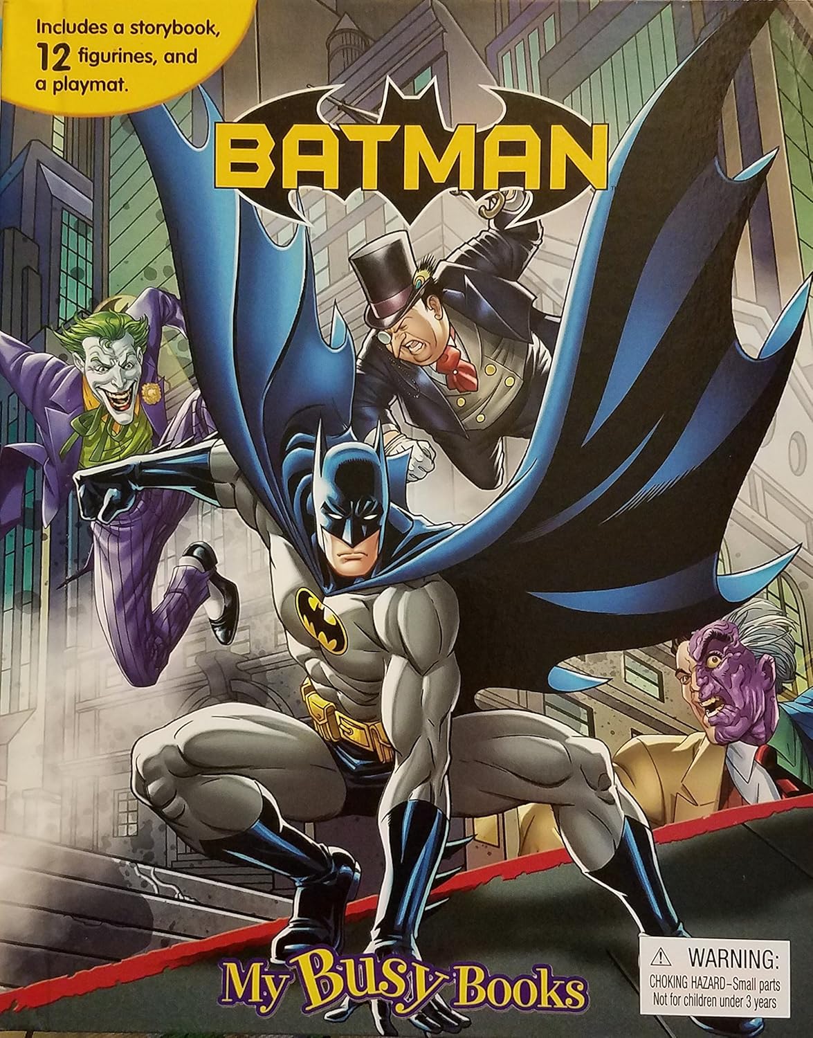 Amazon.in: Buy DC Batman Busy Book with Play Mat and 12 Figurines Book ...