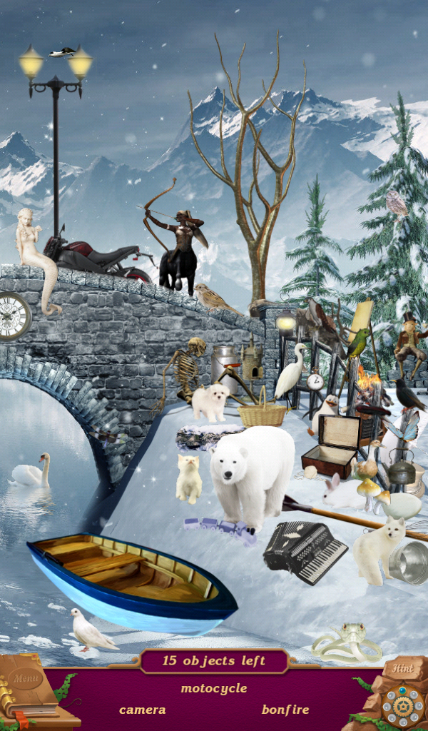 Hidden Objects Winter Magic & 3 puzzle games - App on Amazon Appstore