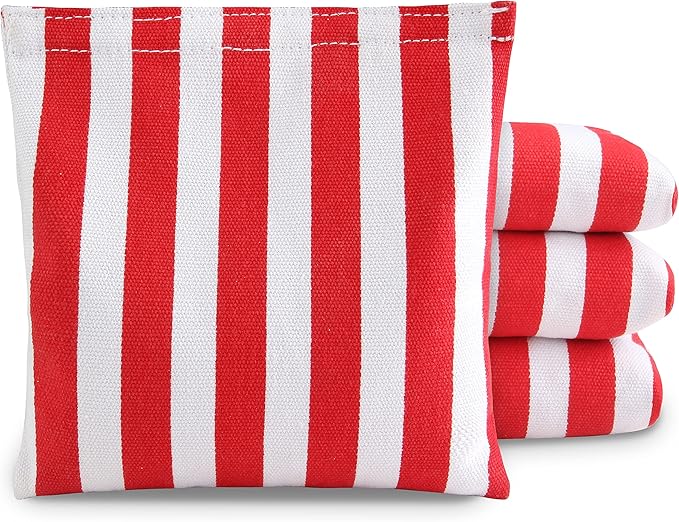 Amazon.com : Cornhole Bags All Weather Proof Plastic Pellet Filled Corn ...