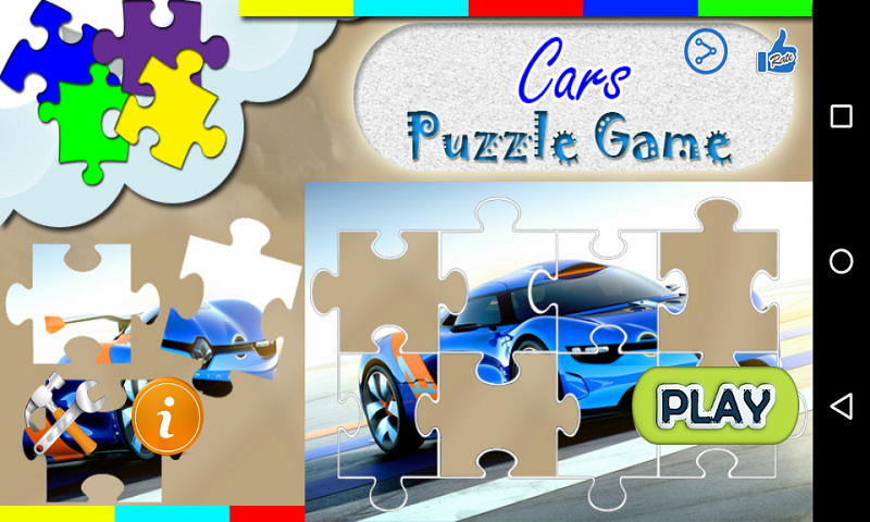 Cars Puzzle Game for Kids - Application sur Amazon Appstore