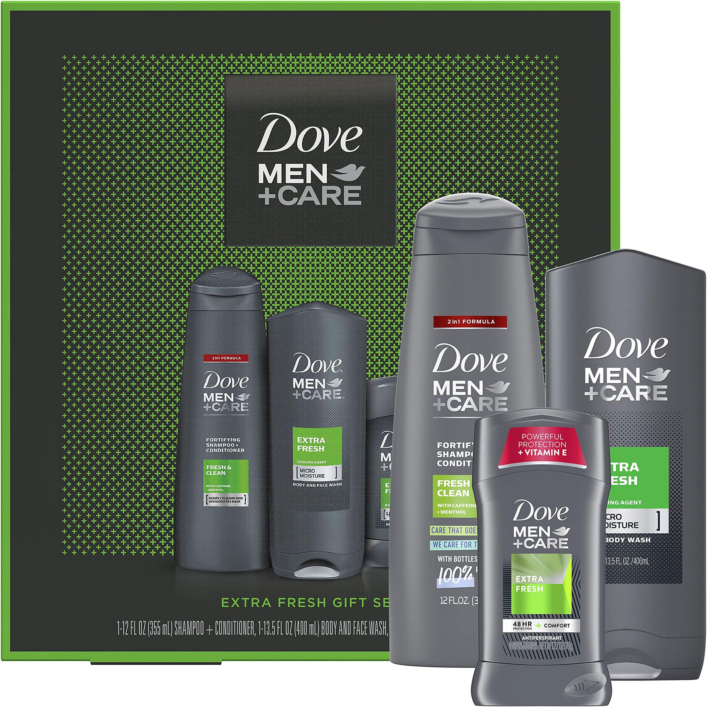 Amazon.com : DOVE MEN + CARE Limited Edition Men's Holiday Grooming ...