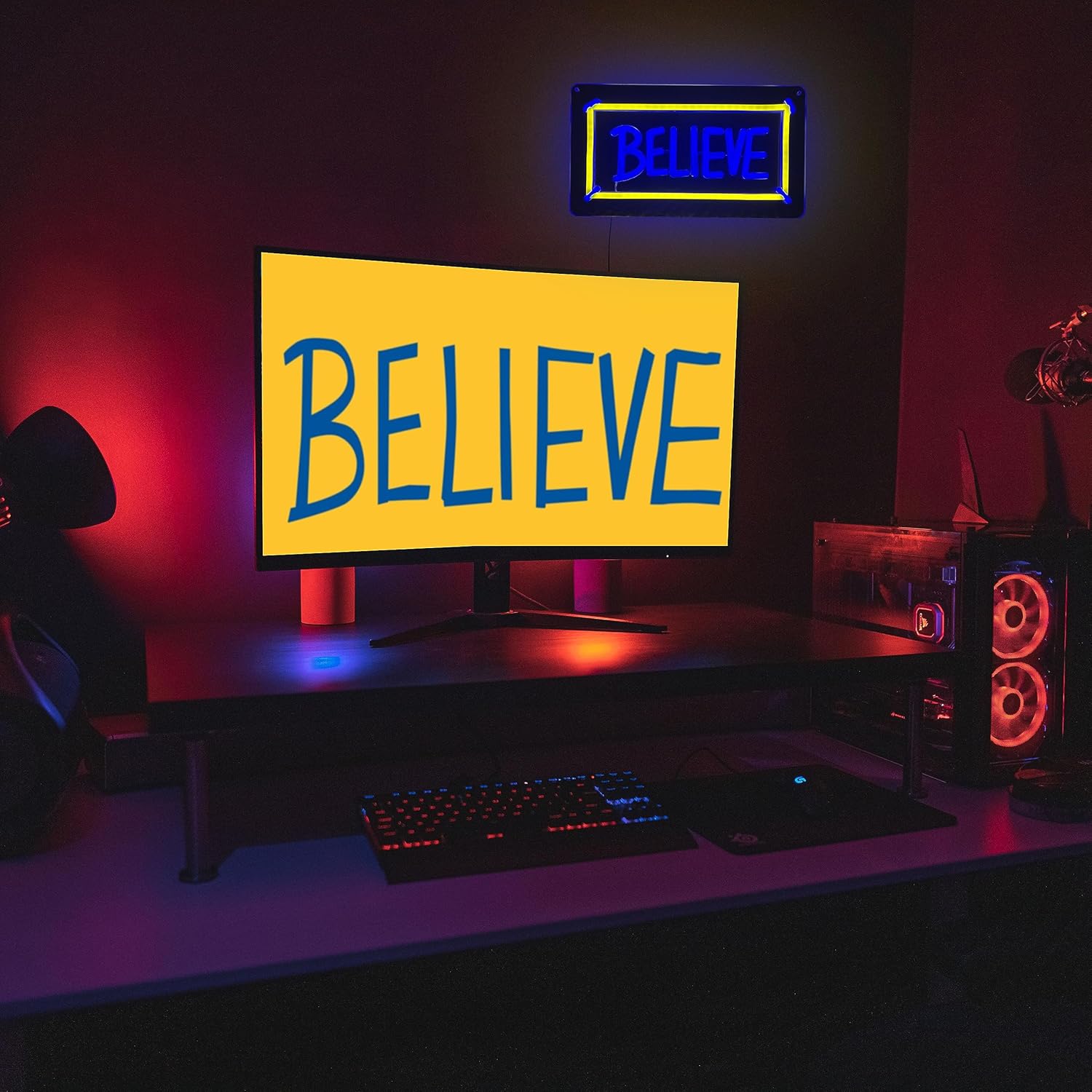 ted believe lasso neon sign Adjustable lighting Led Nepal | Ubuy