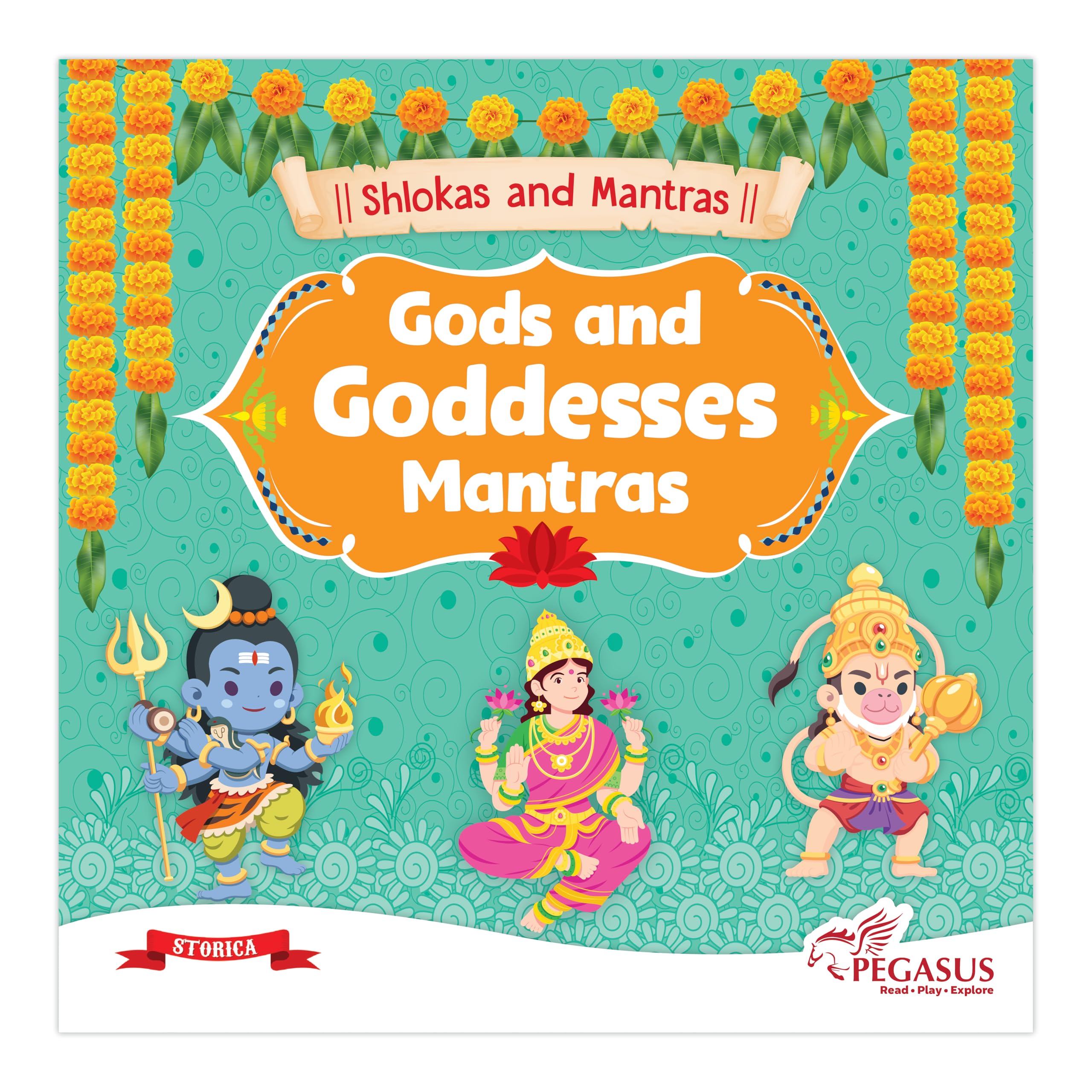 Buy Shlokas & Mantras Book for Kids | Ages 2+ | God & Goddesses Mantras ...