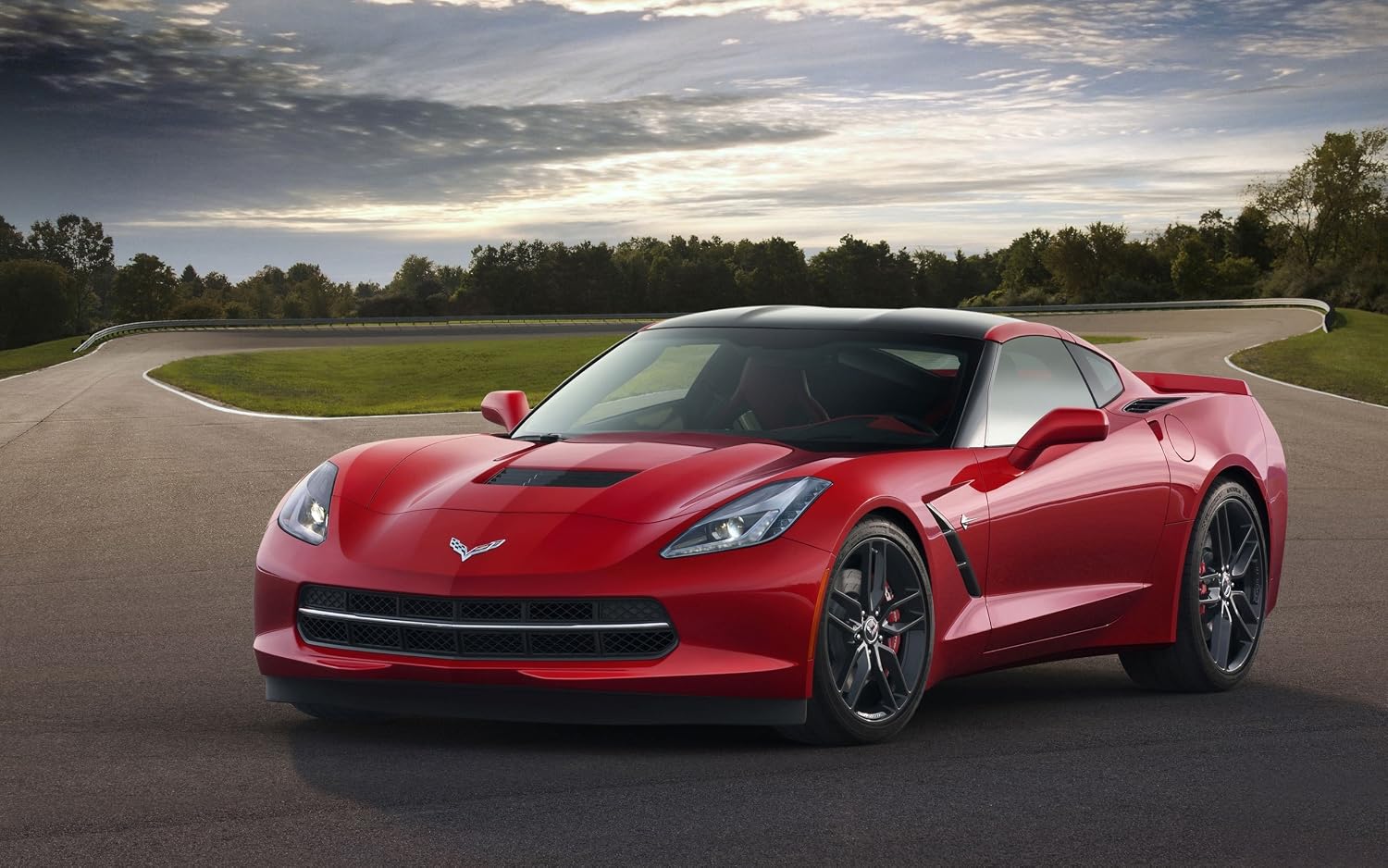 Amazon.com: 2014 Chevrolet Corvette C7 Stingray 11X17 Photo Banner ...