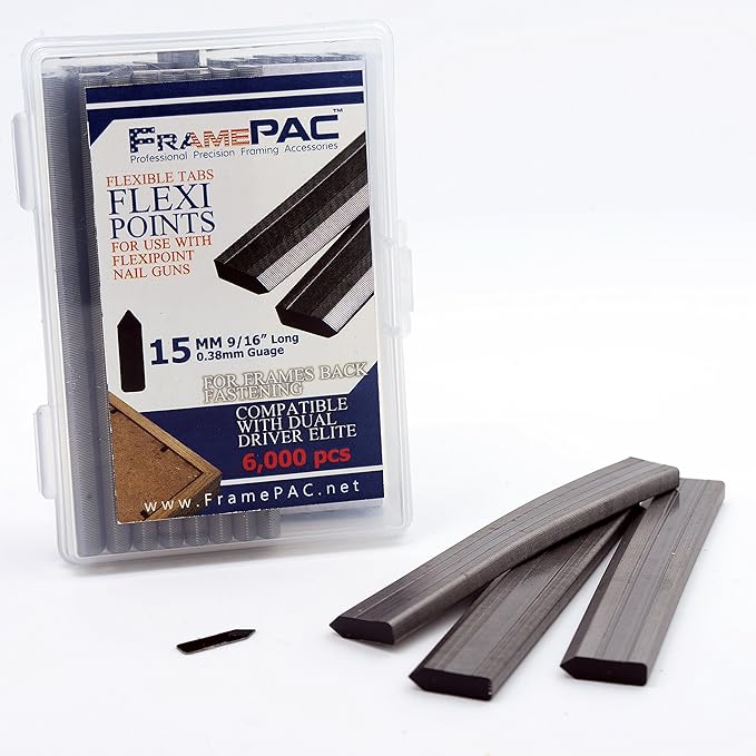FramePac Flexipoint for Picture Frames Point Driver 15mm (9/16 inch ...