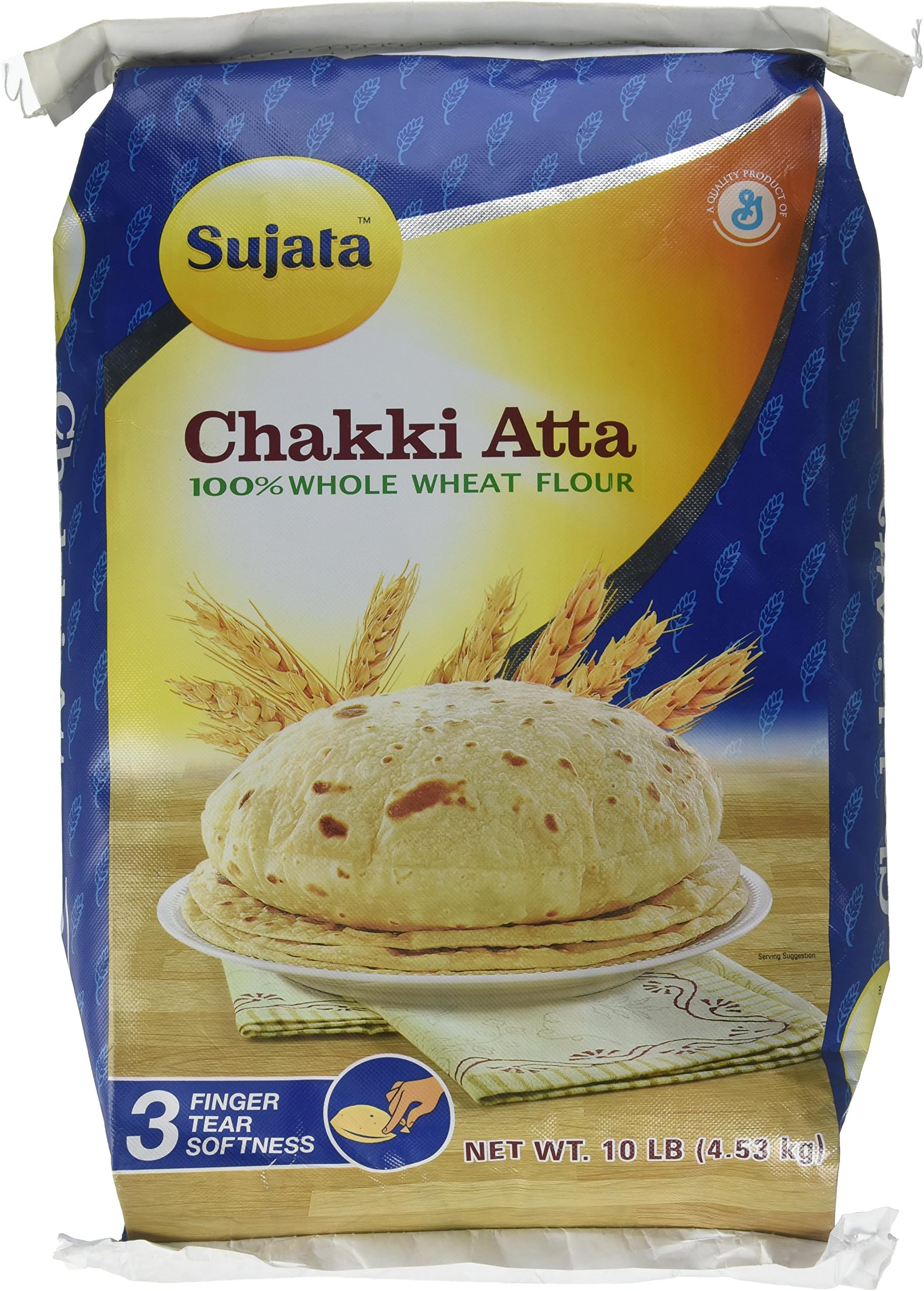 Amazon.com : Aashirvaad Whole Wheat Flour (Atta) - 11 Lbs : Grocery ...
