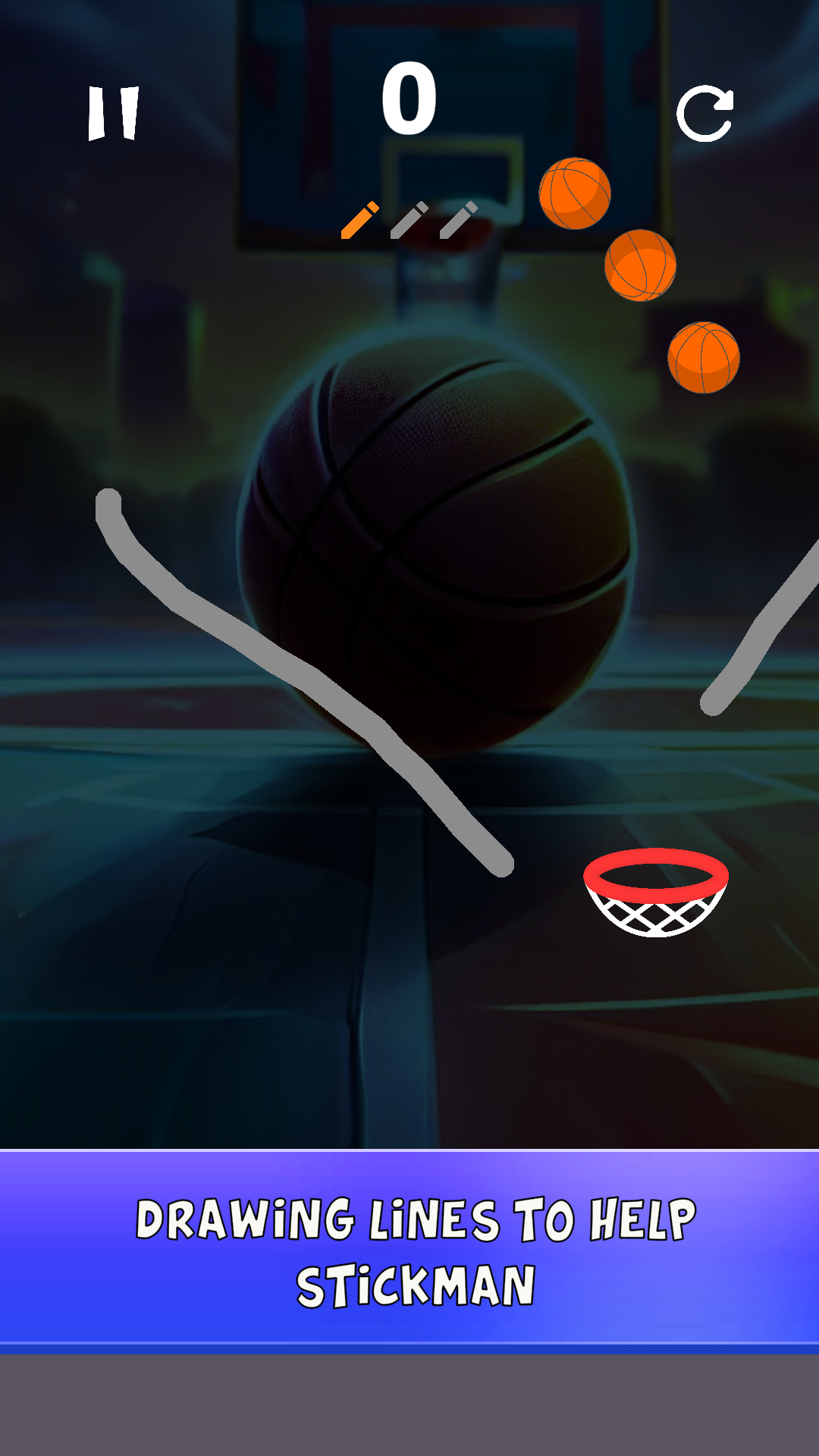 Stickman Draw Line Basketball - App on Amazon Appstore