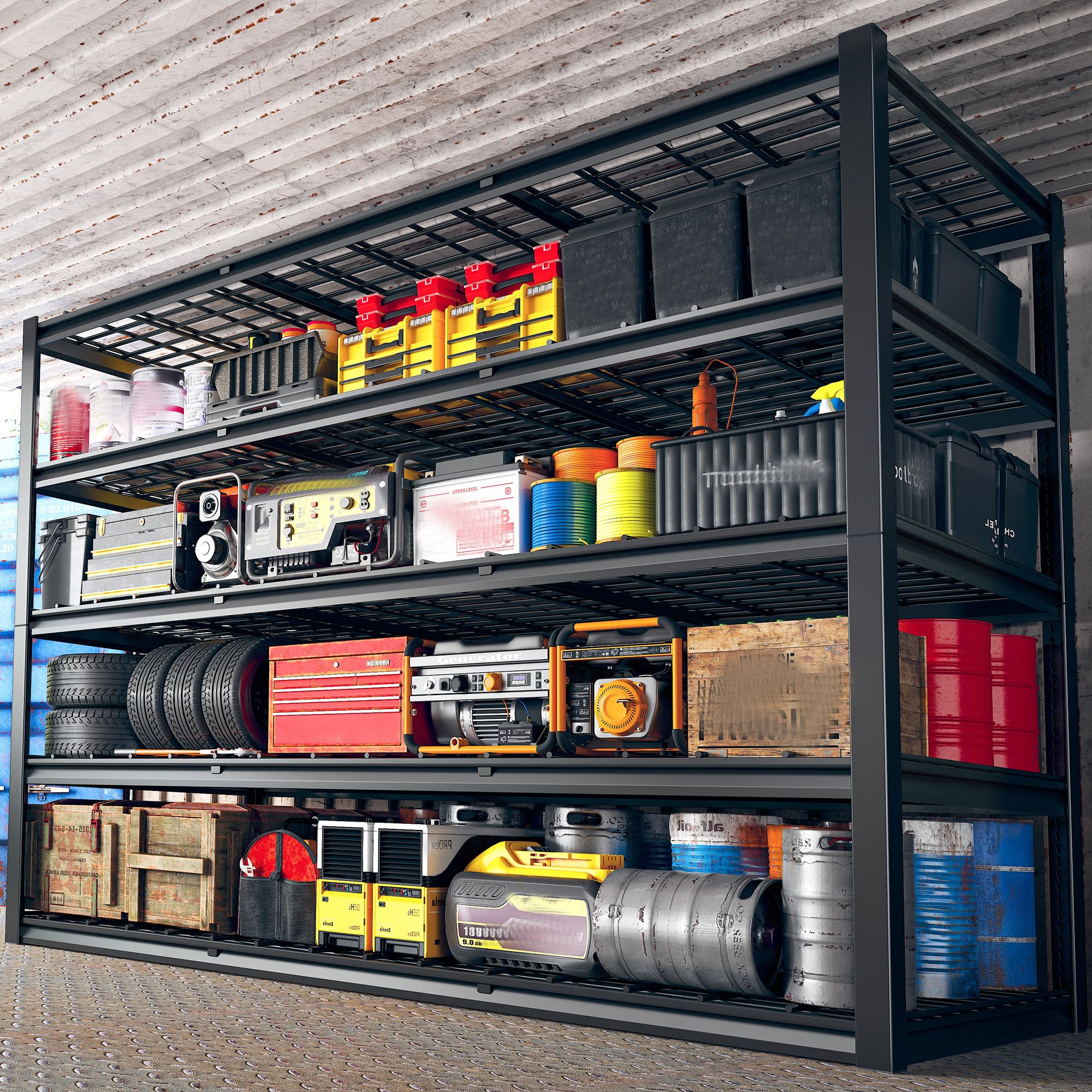 Heavy Duty Steel Shelving
