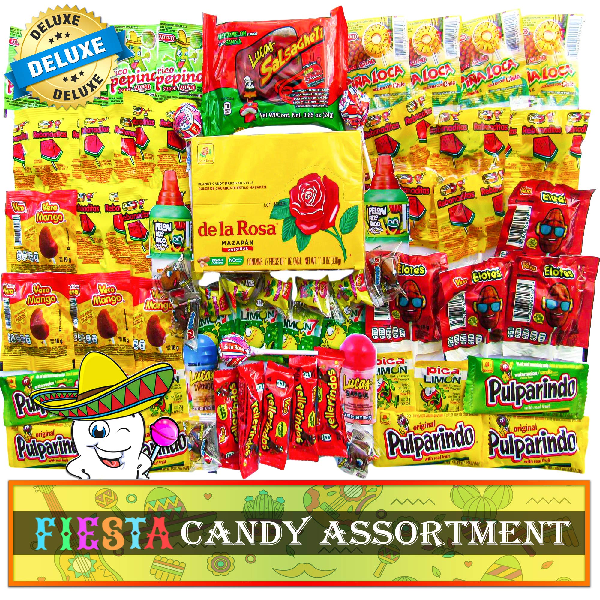 Buy Sweet Tooth Fiesta Mexican Candy Assortment, Dulces Mexicanos Mix ...